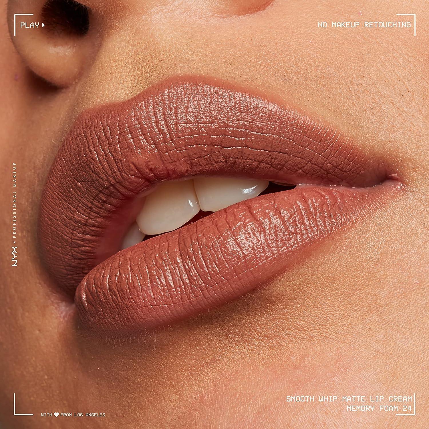NYX Smooth Whip Matte Lip Cream - Memory Foam: Long-Lasting Vegan ...