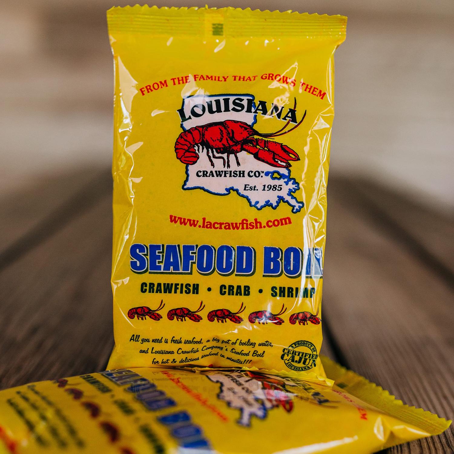 Louisiana Crawfish Co Seafood Boil Mix - Pack of 12 | Authentic Cajun ...