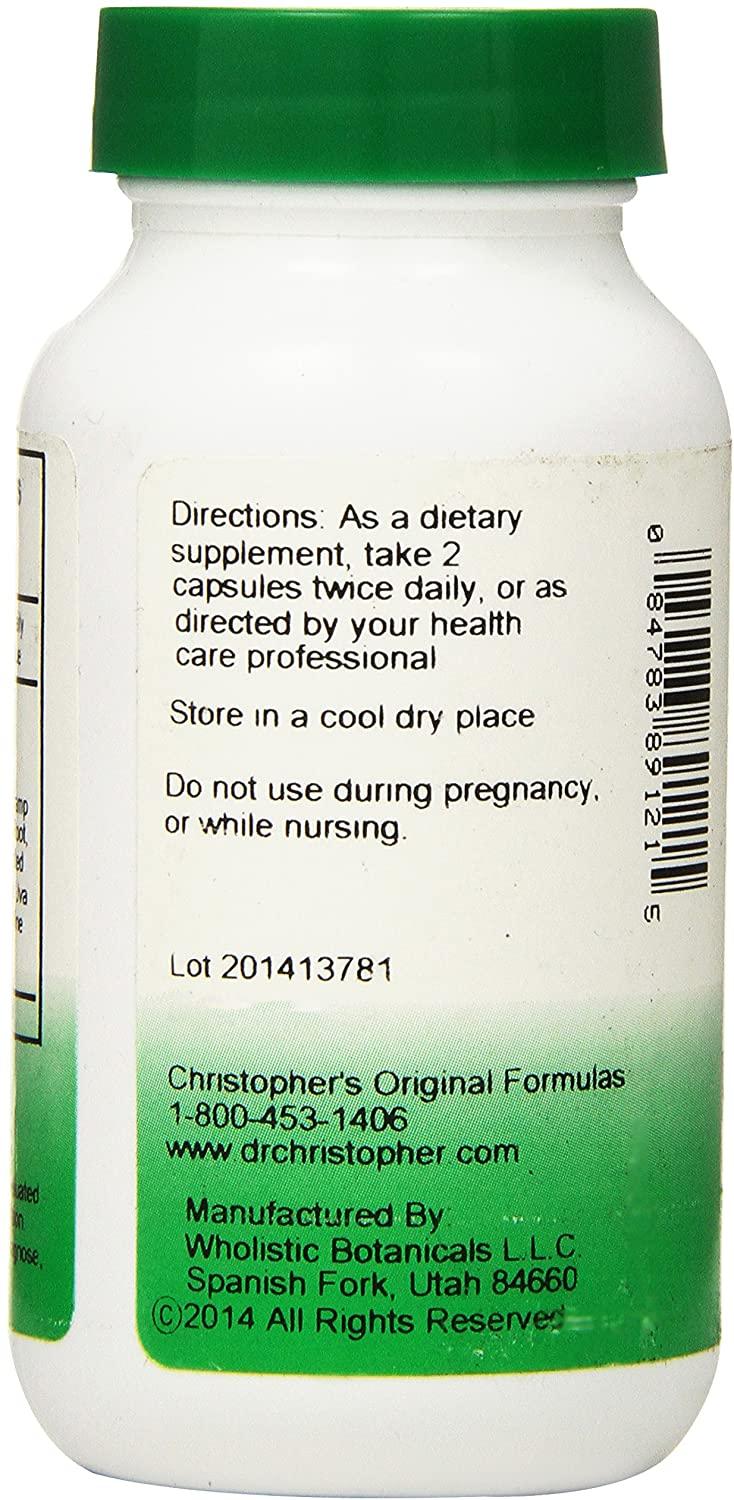 Christopher's Original Female Reproductive Formula 450mg - 100 Vegetarian Capsules | Buy Now ...