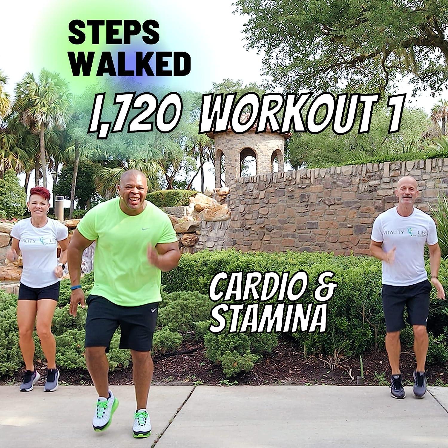 Walk Fitness DVD: Maximize Metabolism, Build Strength & Stamina. Low ...