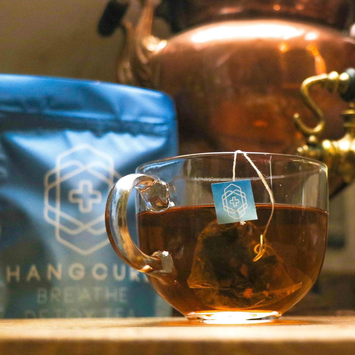 Breathe Tea by Hangcure - Lung Cleanse Tea with Mullein Leaf Extract ...
