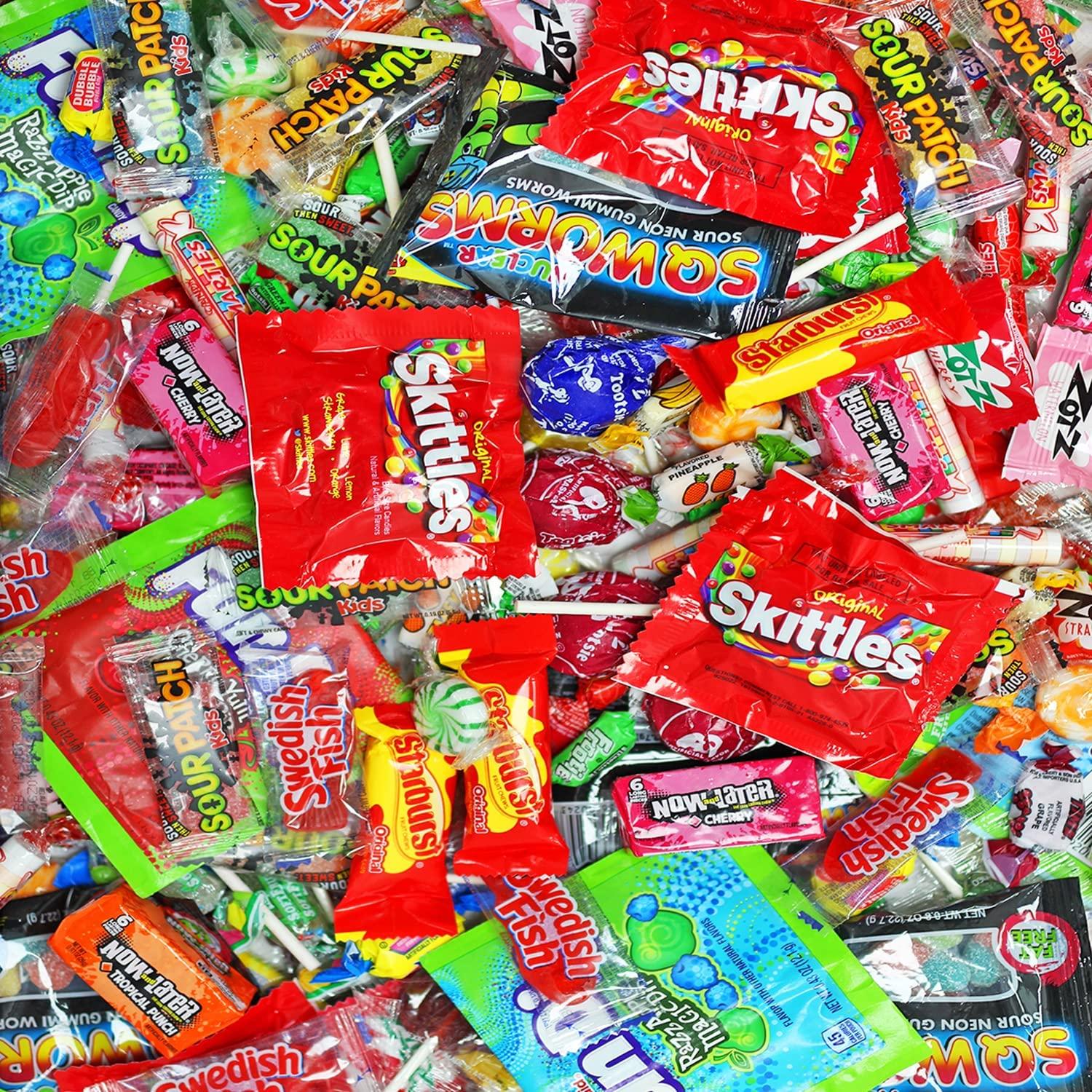 Halloween Candy Variety Pack - 4 Pounds of Assorted Individually ...