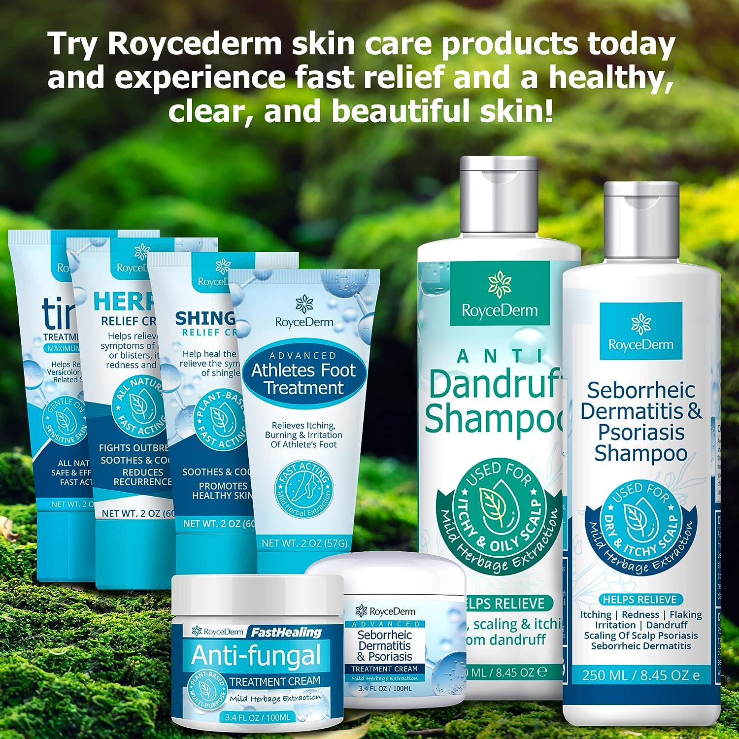 Roycederm Antifungal Cream - Maximum Strength Treatment for Athletes ...