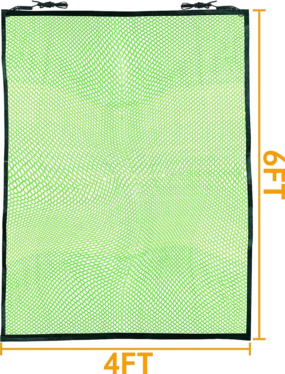 Golf Net with Mat - 10x7ft Hitting Net & Turf for Backyard Practice ...