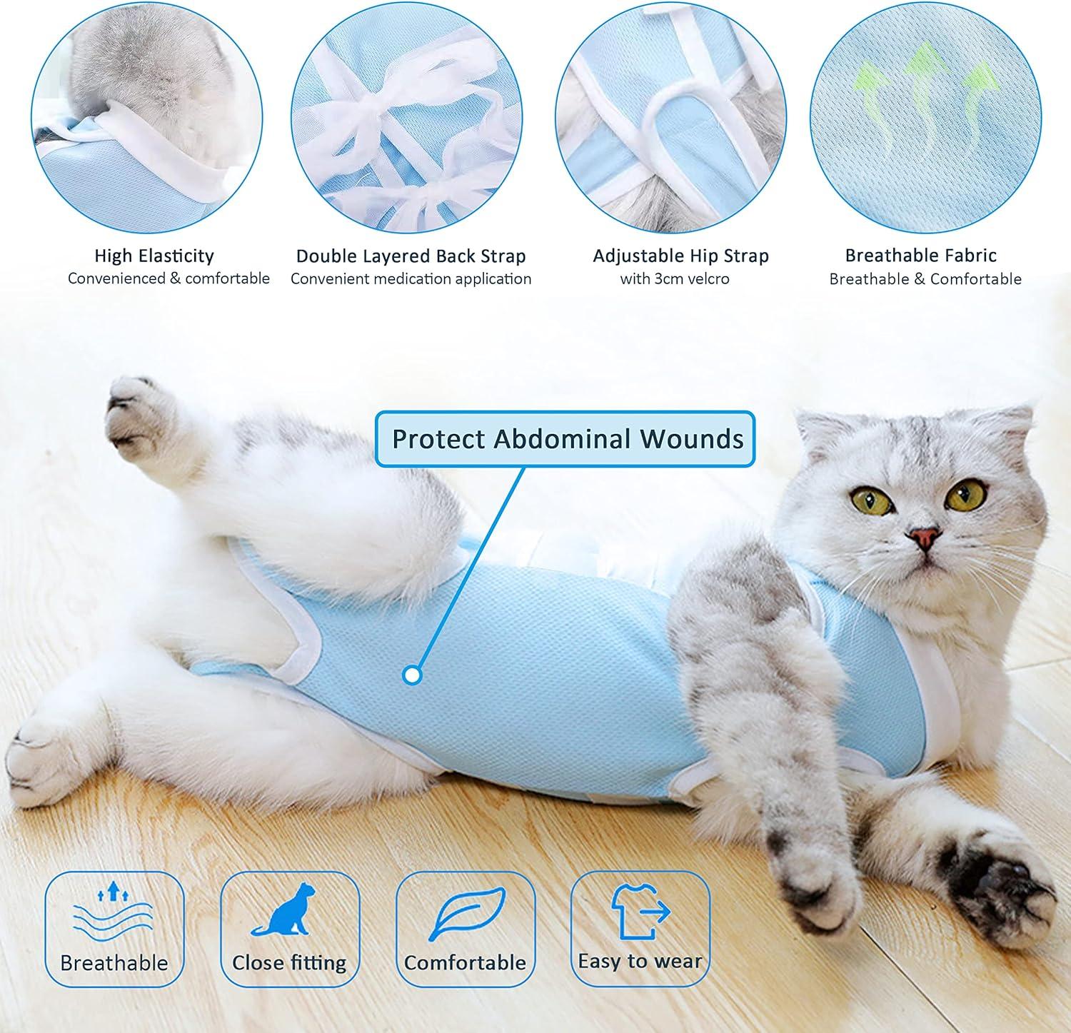 Adjustable Cat Protection Suit | Professional Recovery Suit for ...