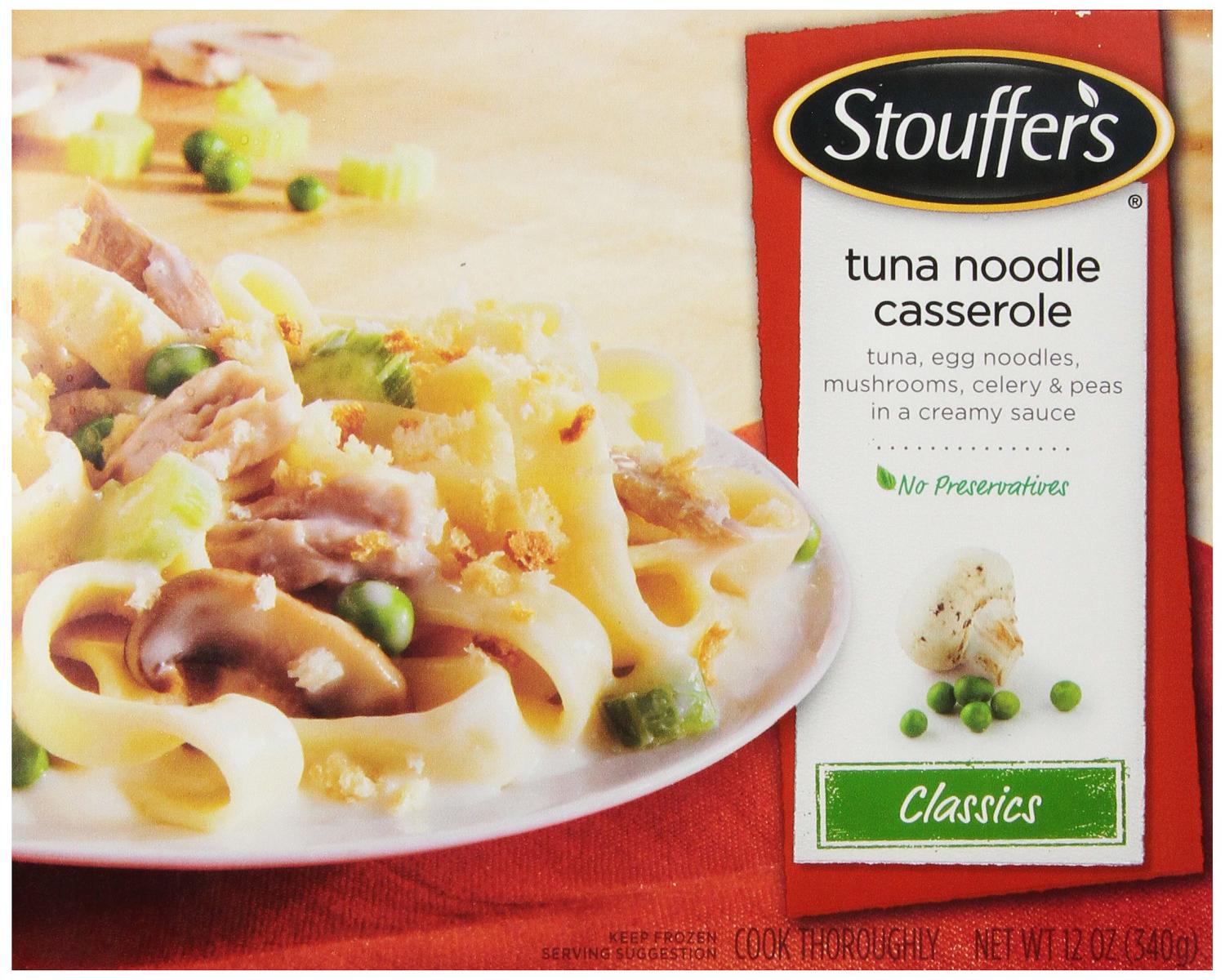 Stouffer's Tuna Noodle Casserole Frozen Meal - Delicious & Convenient ...