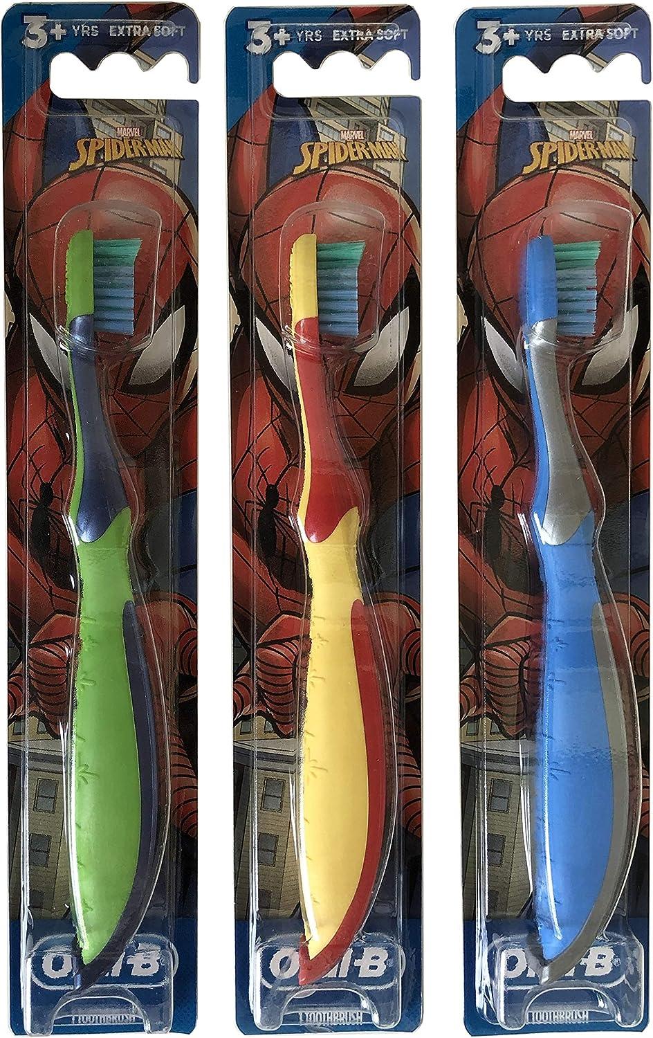 Spiderman 4-Piece Toothbrush Set with Timer, Mouthwash Cup, Gift Bag ...