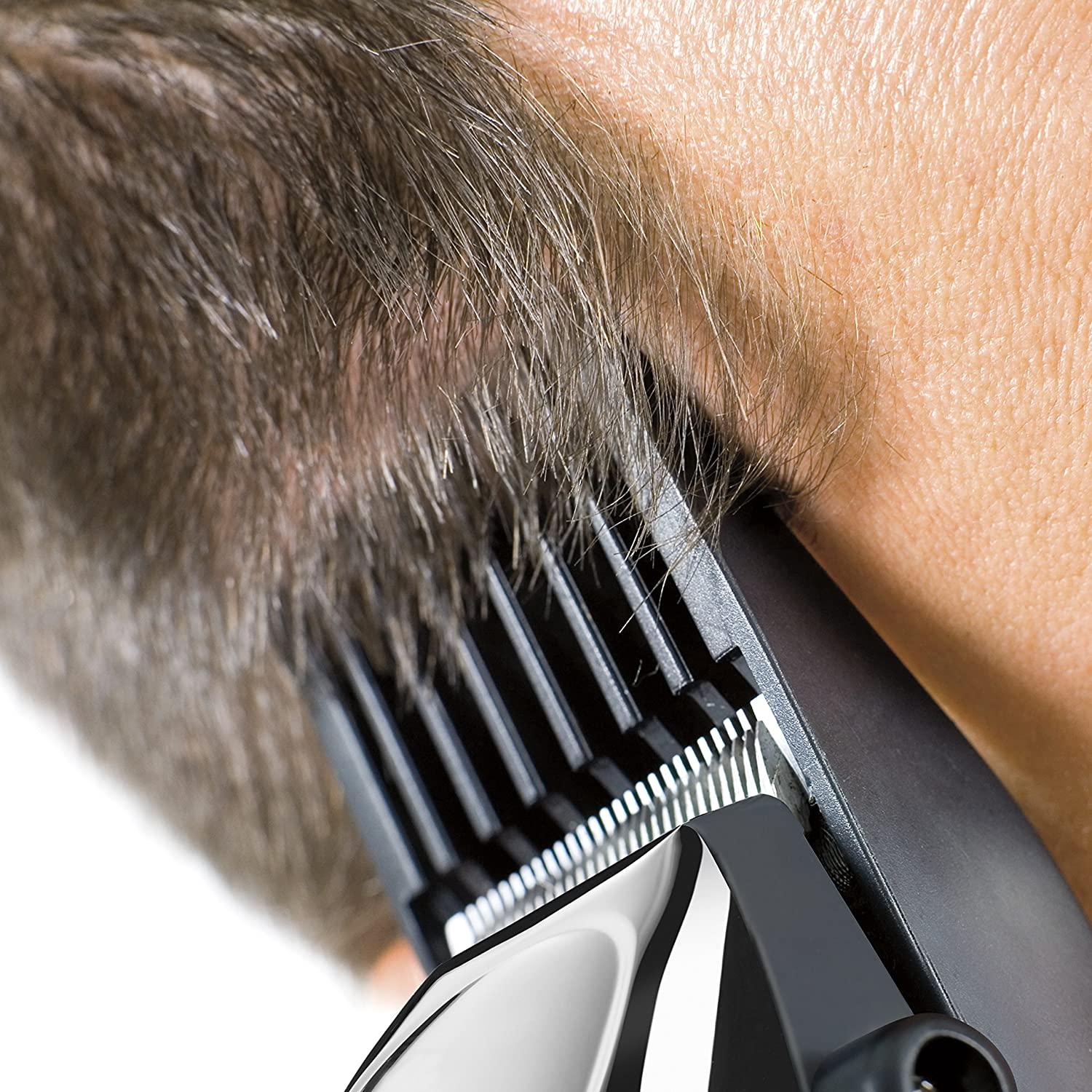 Conair Custom Cut 21-Piece Hair Clipper Chrome - Professional Grade ...