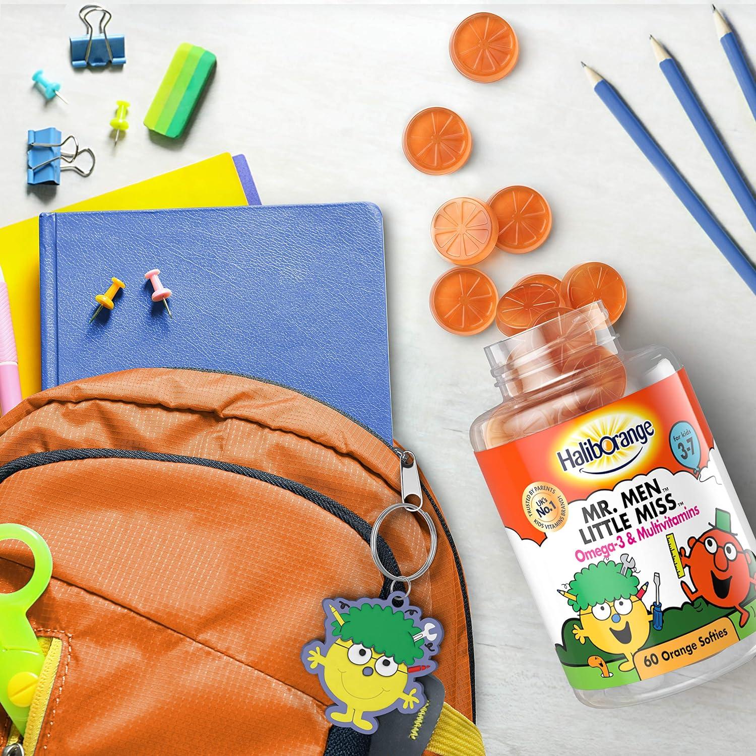 Haliborange Kids Omega-3 and Multivitamin Softies | Mr. Men Little Miss ...