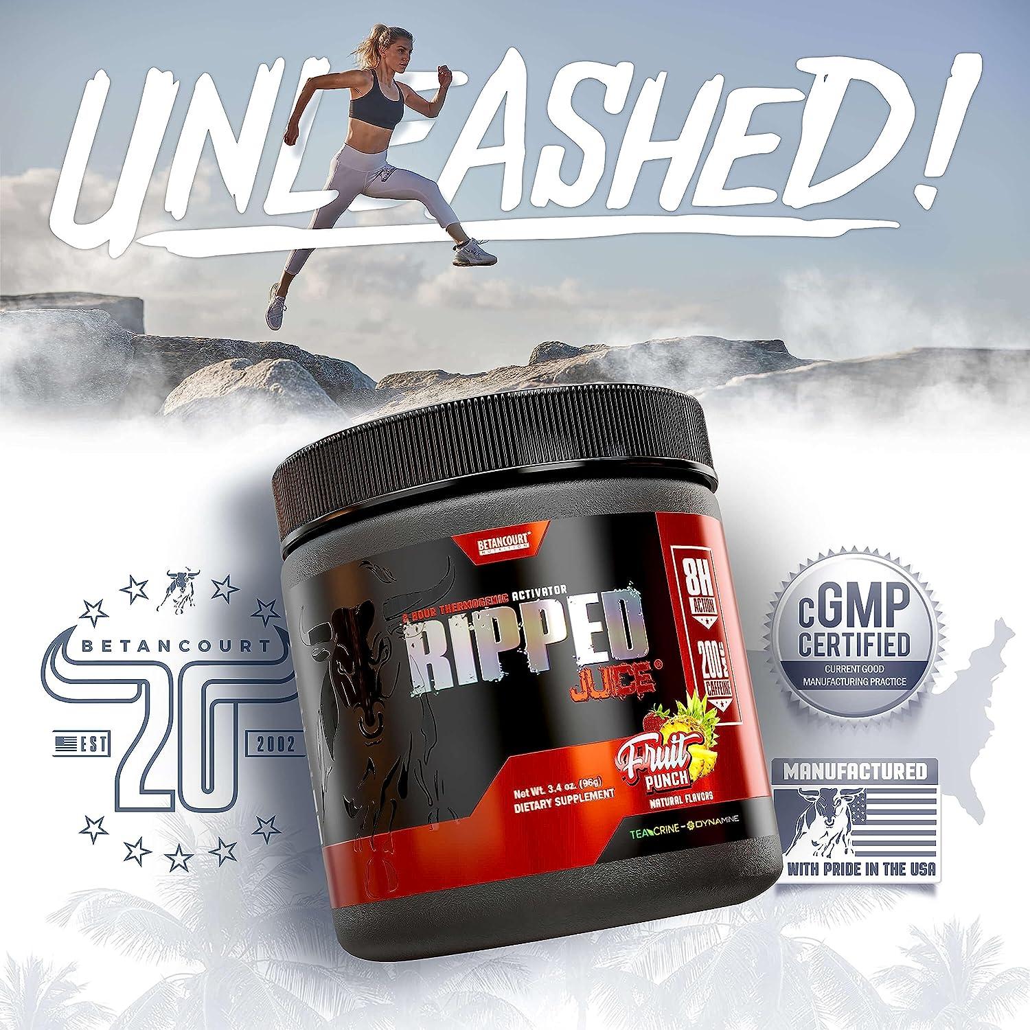 Betancourt Nutrition Ripped Juice Powder | Thermogenic & Nootropic ...