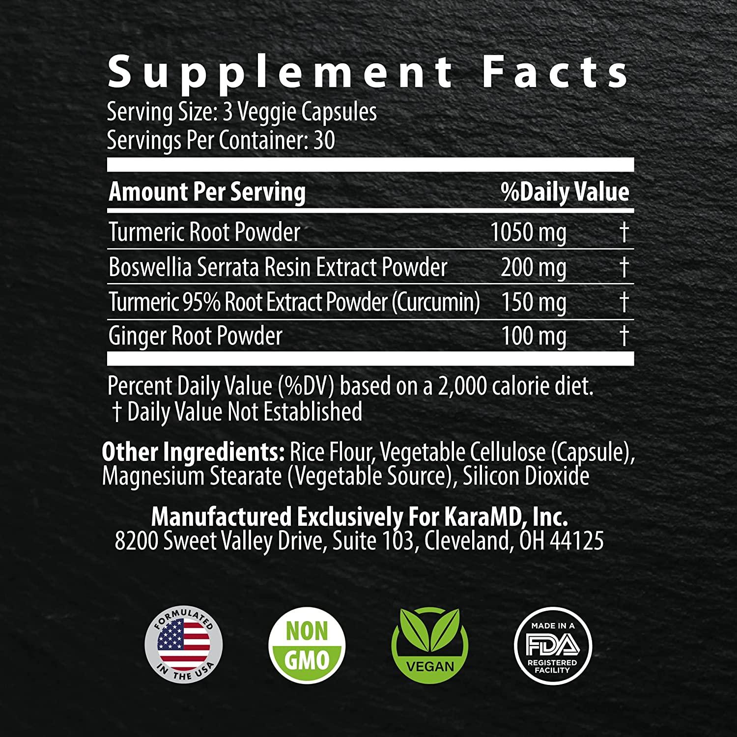 KaraMD Comfort Guard X24 - Natural Anti-Inflammatory Joint Support ...