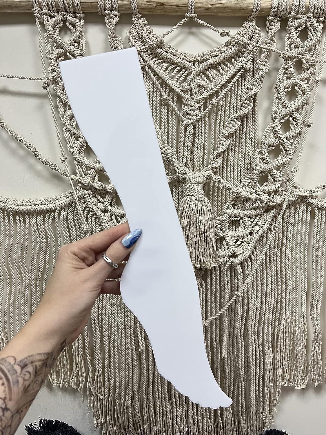 Acrylic Henna Practice Template for Temporary Tattoo Body Art - Leg ...