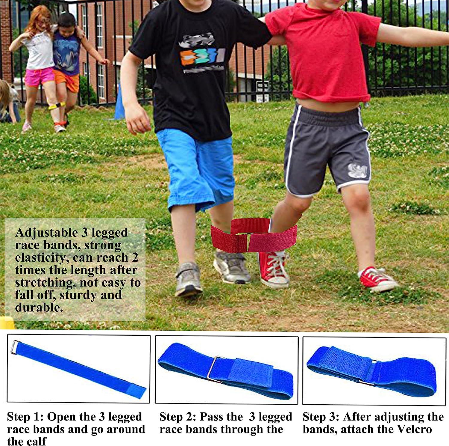 Asslen 36 PCS Potato Sack Race Bags | Outdoor Games Set for Kids ...