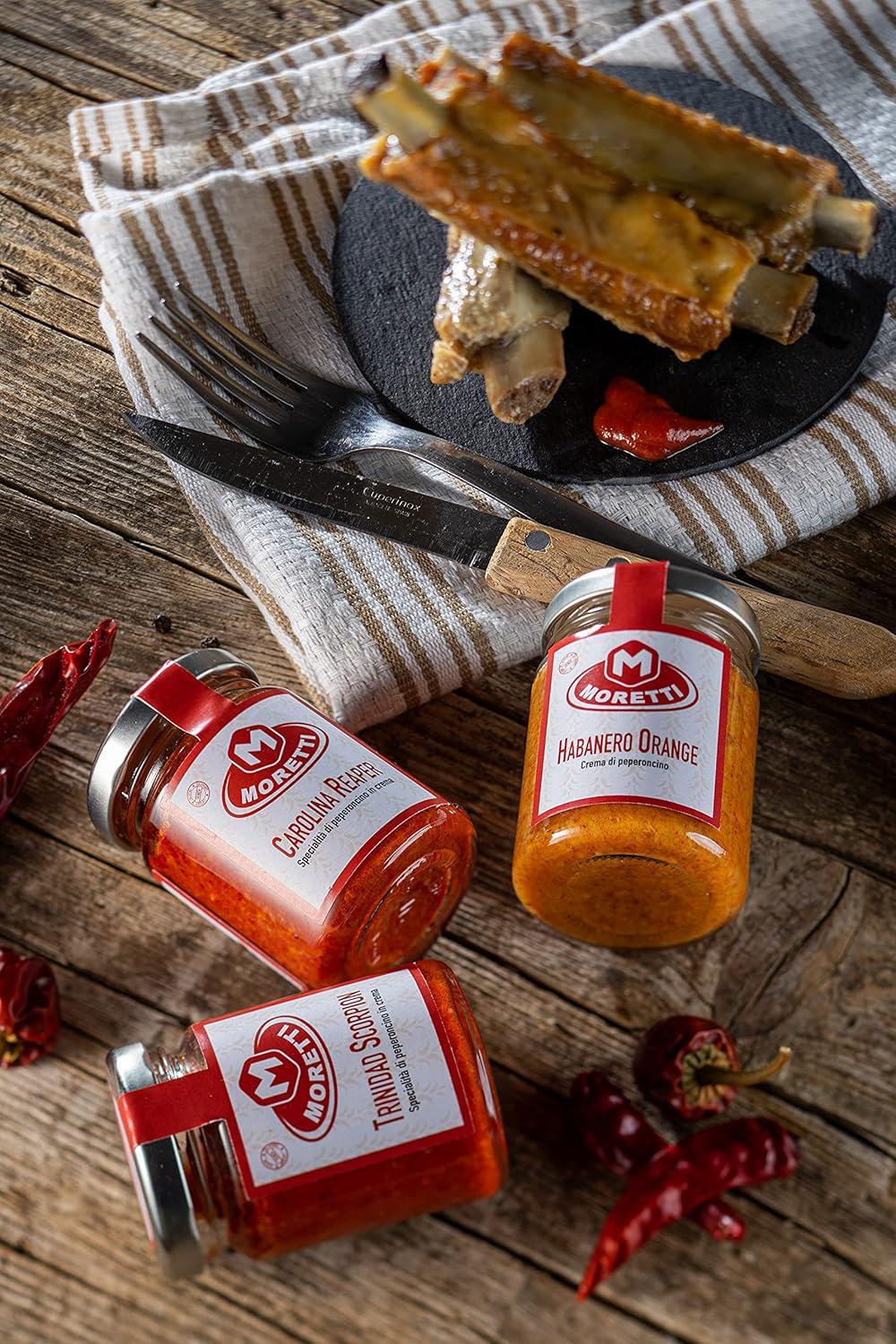 Moretti Chilli Cream | 100% Calabrian 100% Natural | Chilli Peppers ...
