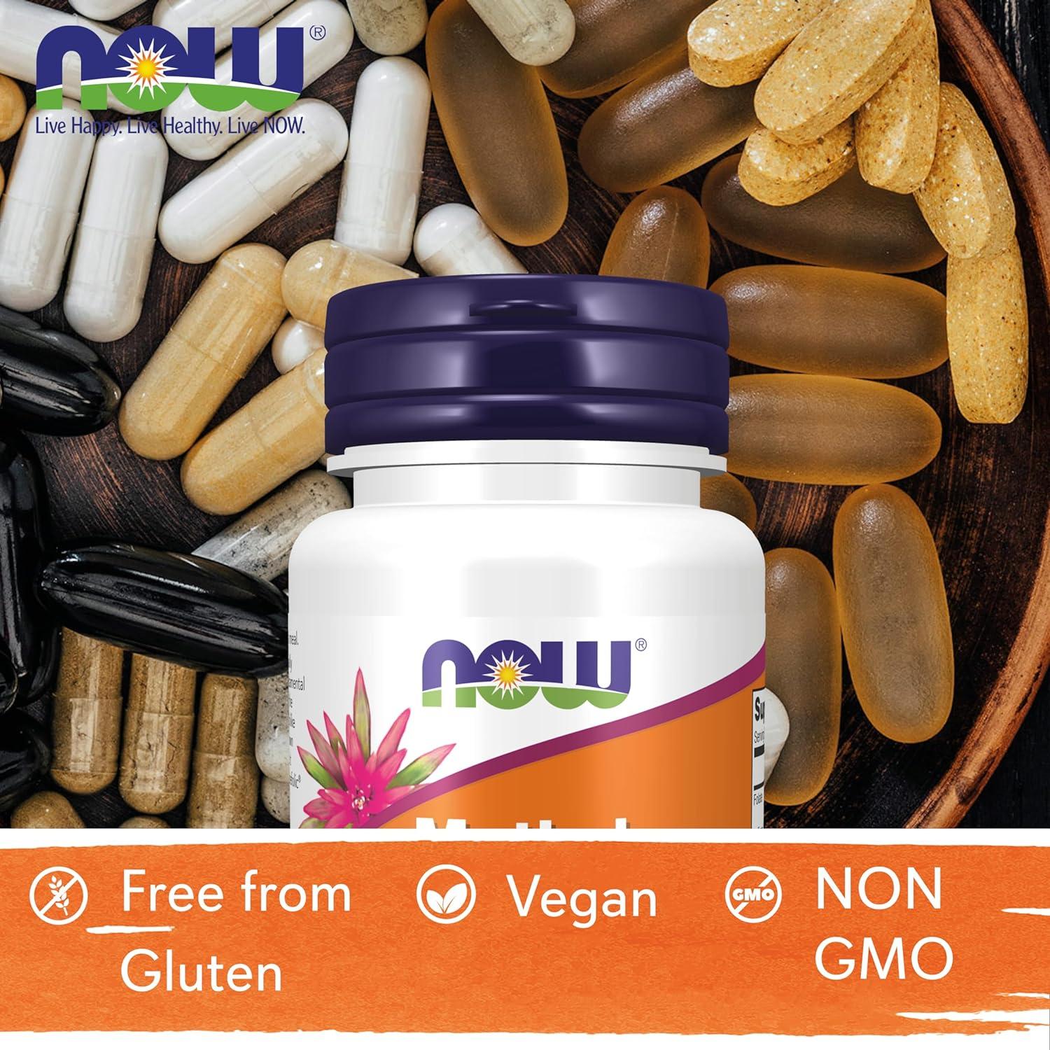 u201cNow Foods Methyl Folate 1000mcg 90 Vegan Tablets | Lab-Tested ...