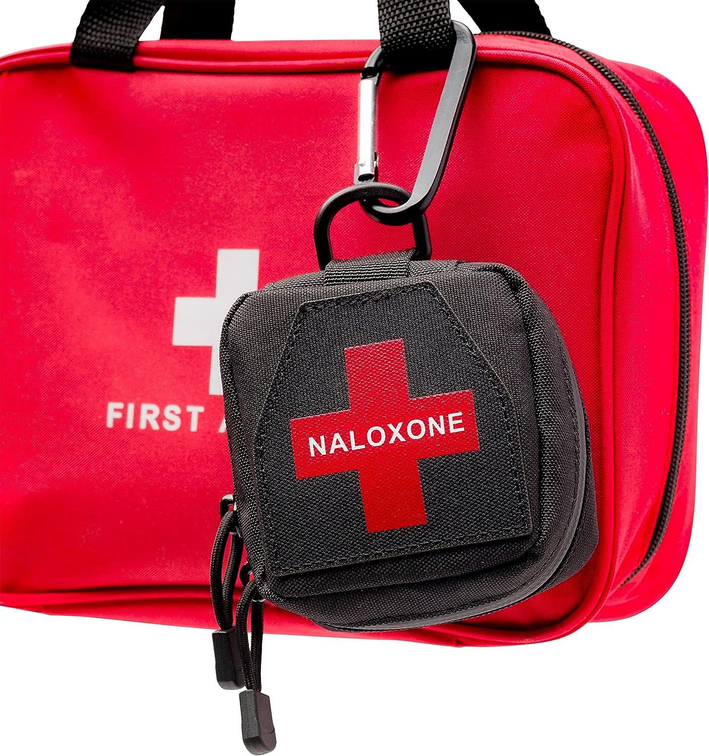 Naloxone Belt Pouch for Opioid Overdose Kits | Compact Design for Two ...