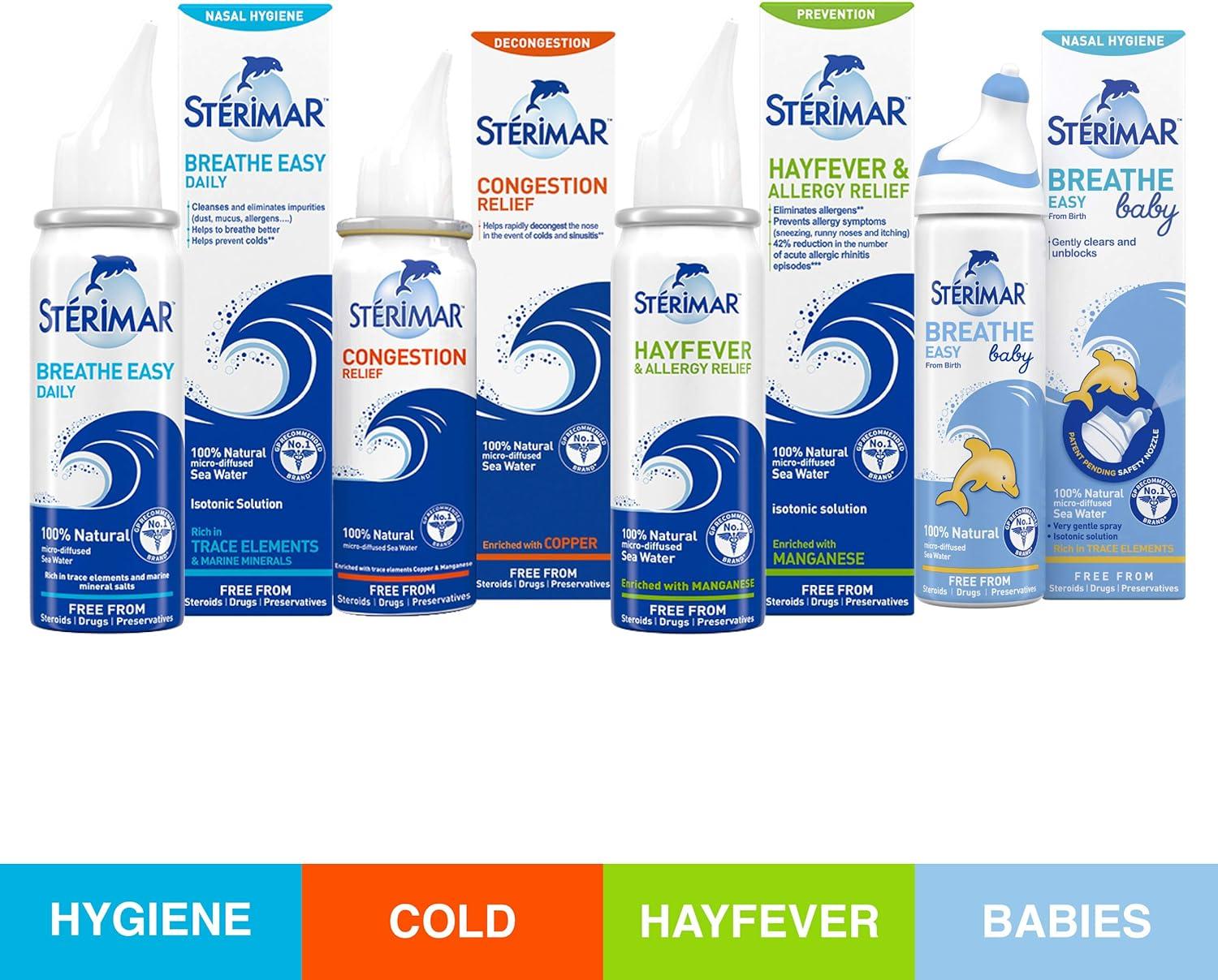 Sterimar Isotonic Hayfever & Allergies Spray - 50ml | Relief for ...