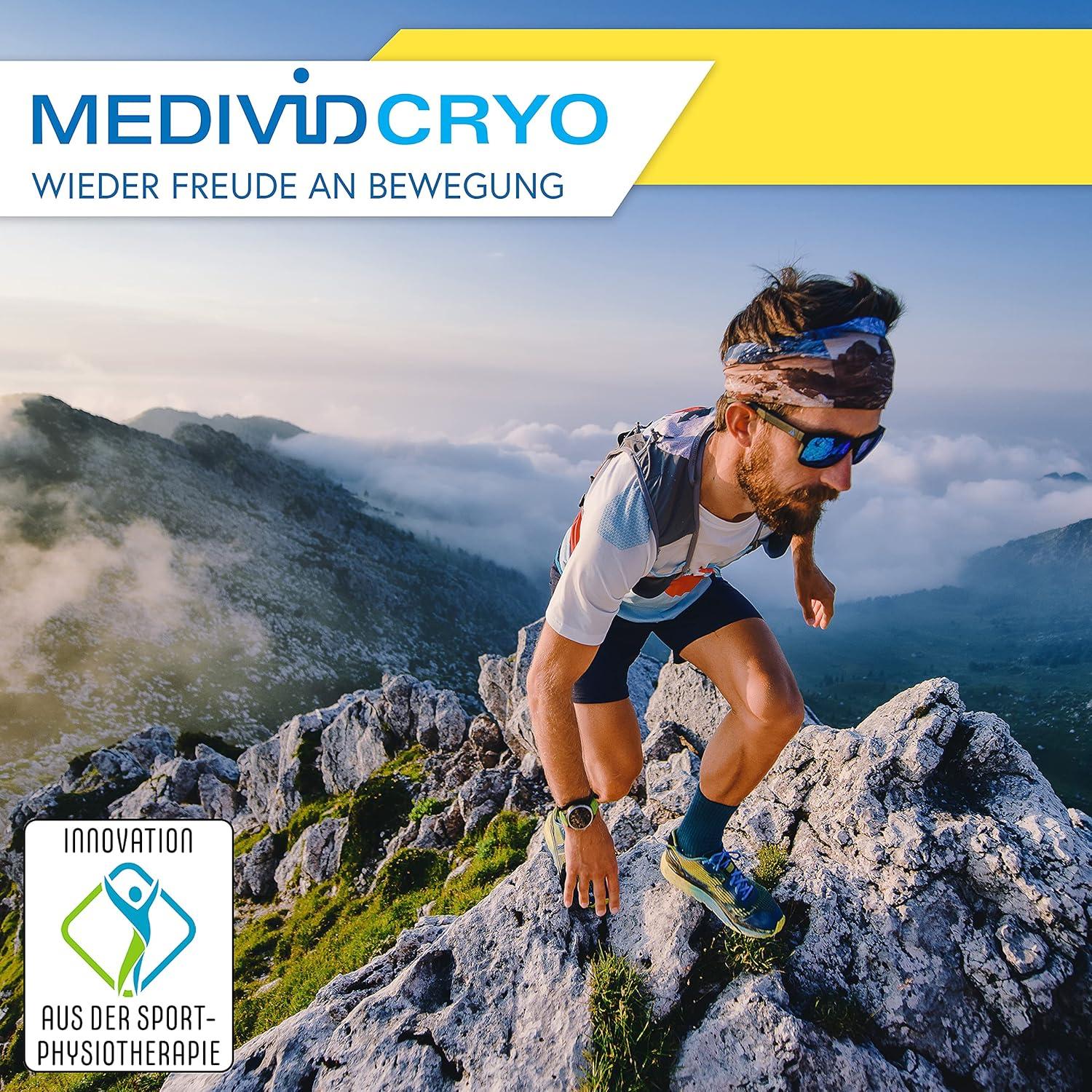 MEDAD CRYO Fluid Concentrate - 125ml Pain Relief for Sports Injuries ...