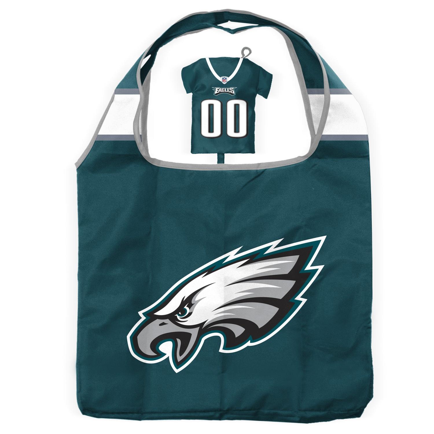 Duck House NFL Bag in Pouch | Reusable Polyester Shopping Grocery Bags ...