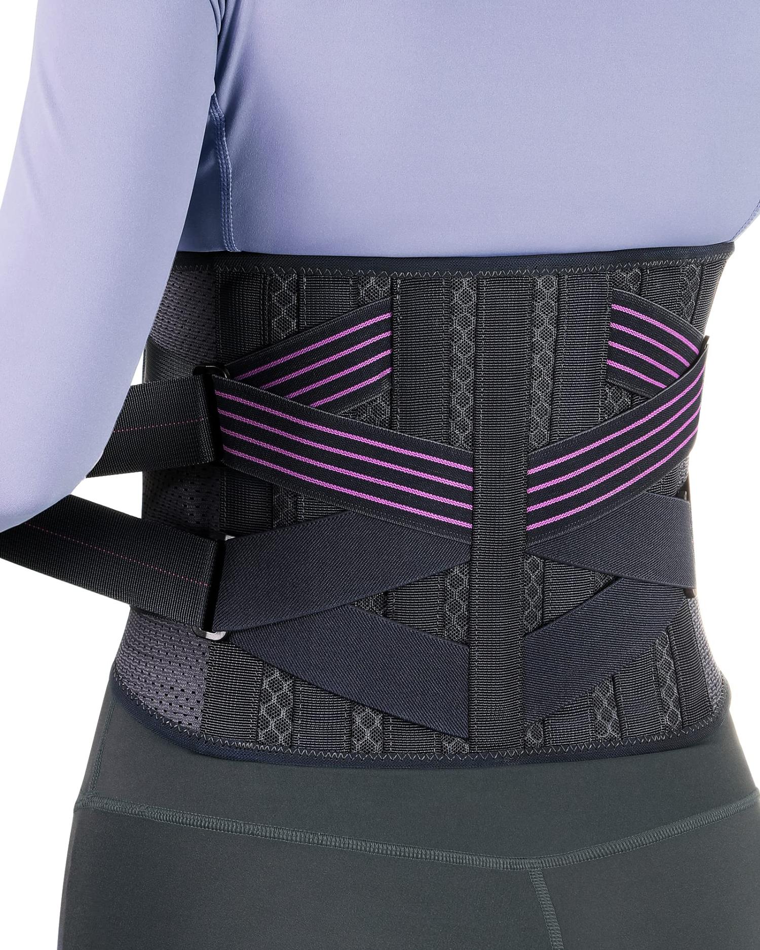 Fitomo Lower Back Brace for Women - Adjustable Support Belt for ...