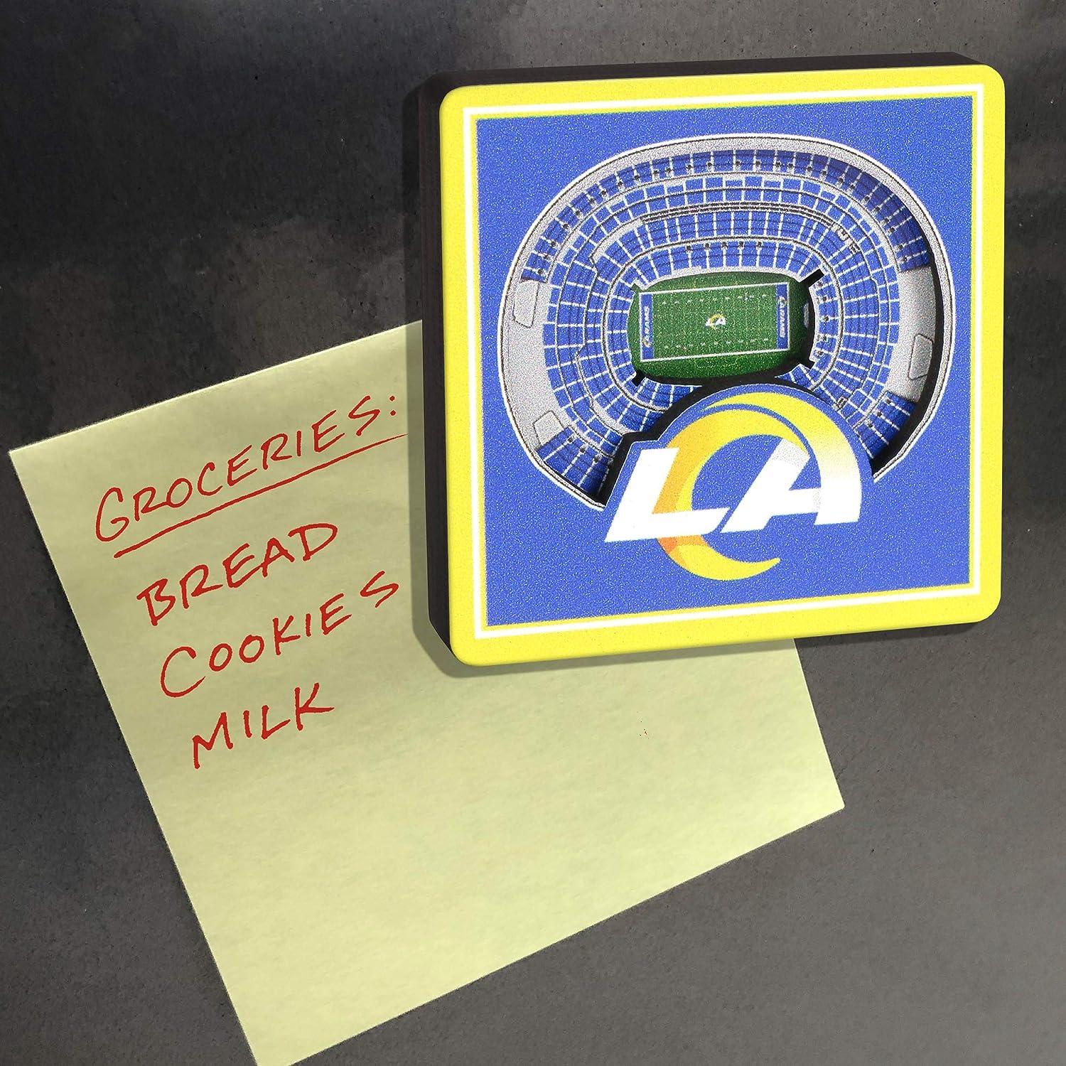 Los Angeles Rams 3D StadiumView Magnet - NFL Fan Gear | YouTheFan | Buy ...