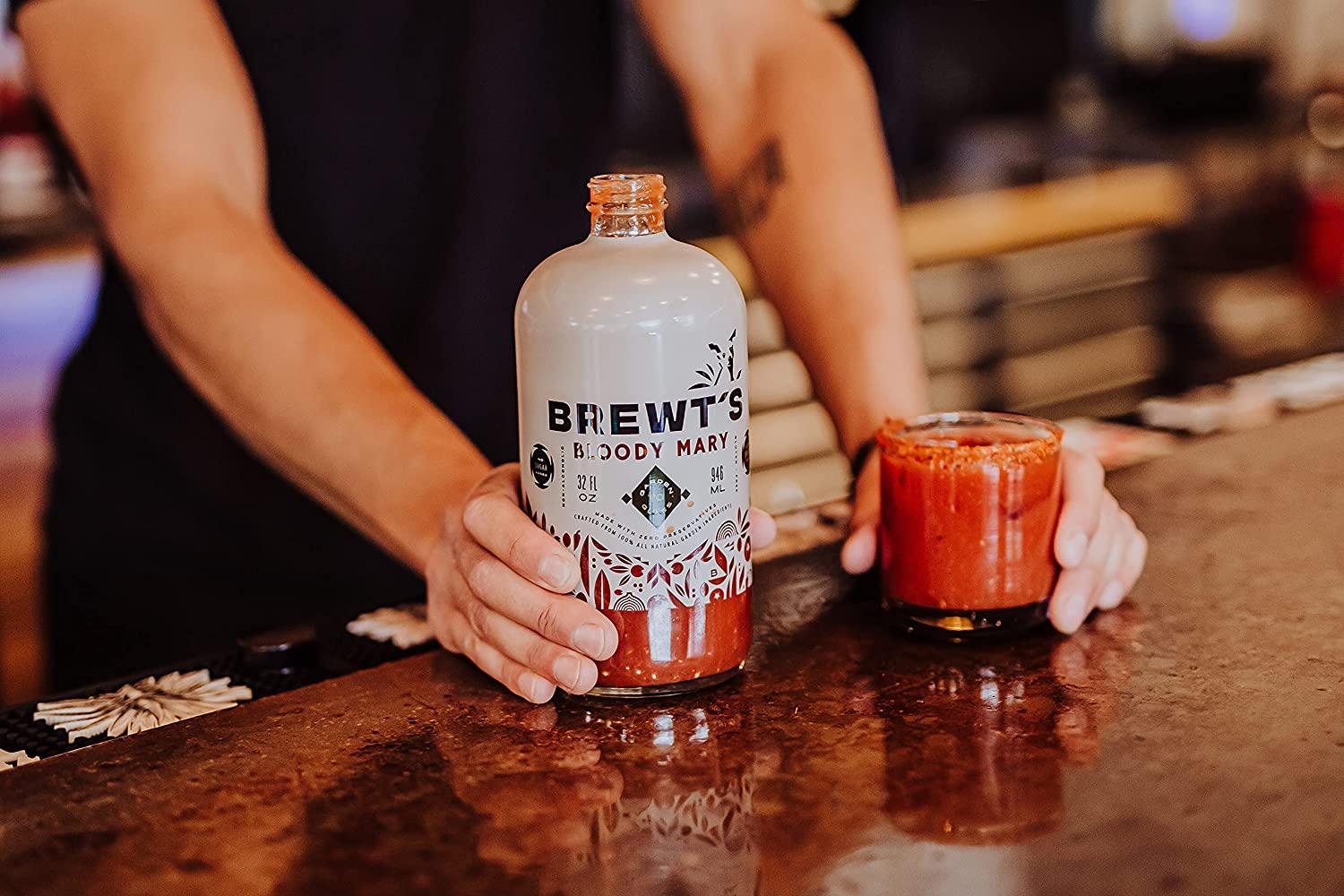 Brewt's Bloody Mary Mix 32 oz - Handcrafted Premium Blend | All Natural ...