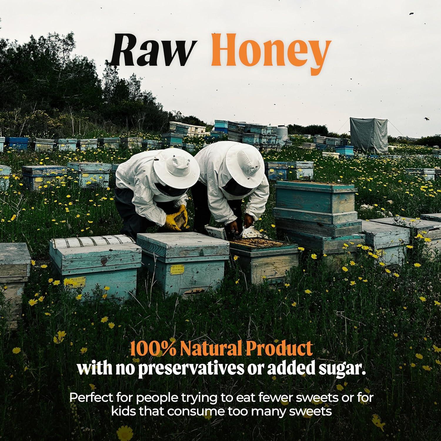 1kg Pure Raw Forest Wildflower Honey - Natural, Unpasteurised ...