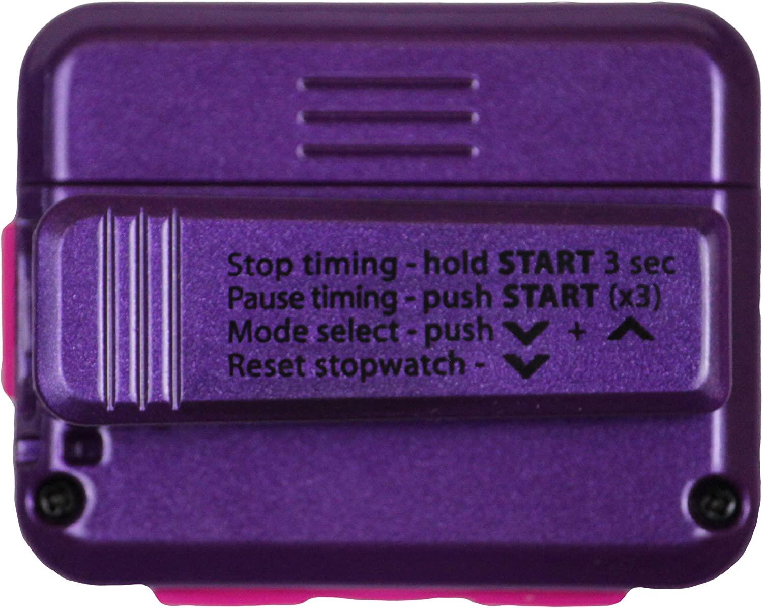 Gymboss Interval Timer and Stopwatch - Violet / Pink Metallic Gloss ...