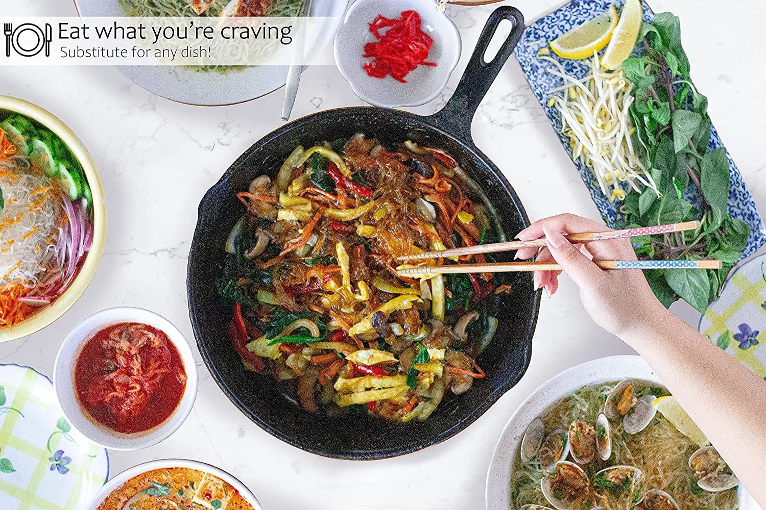 Sea Tangle Kelp Noodles (12oz) - Low Calorie Asian Noodles - Gluten ...