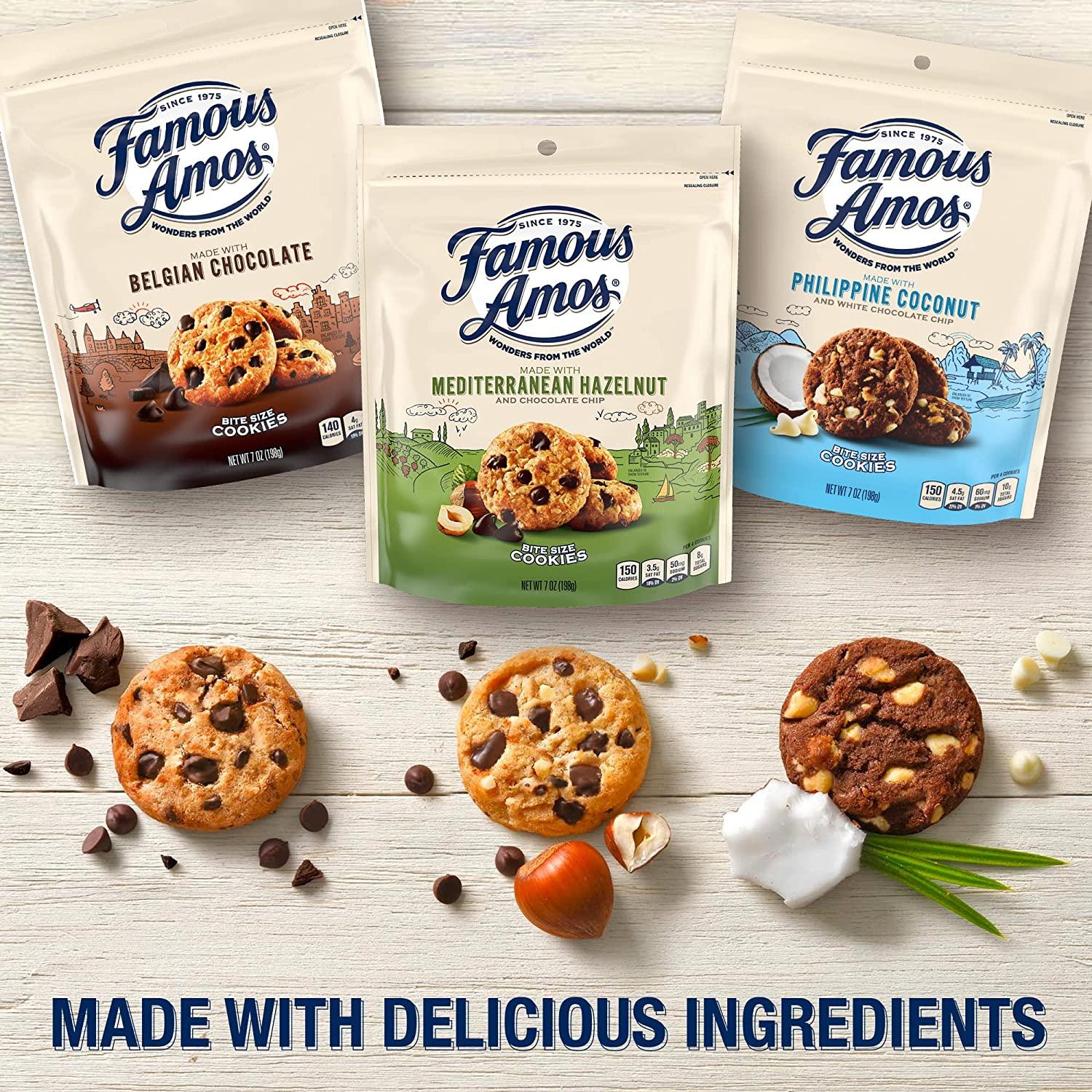 Famous Amos Cookies Philippine Coconut & White Chocolate Chip 10 Count ...