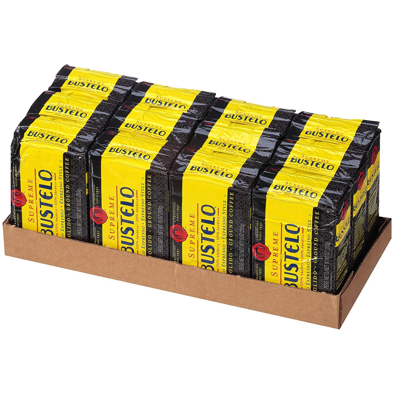 Cafe Bustelo Supreme Ground Coffee 10 oz - Rich & Bold Flavor | Buy Now ...