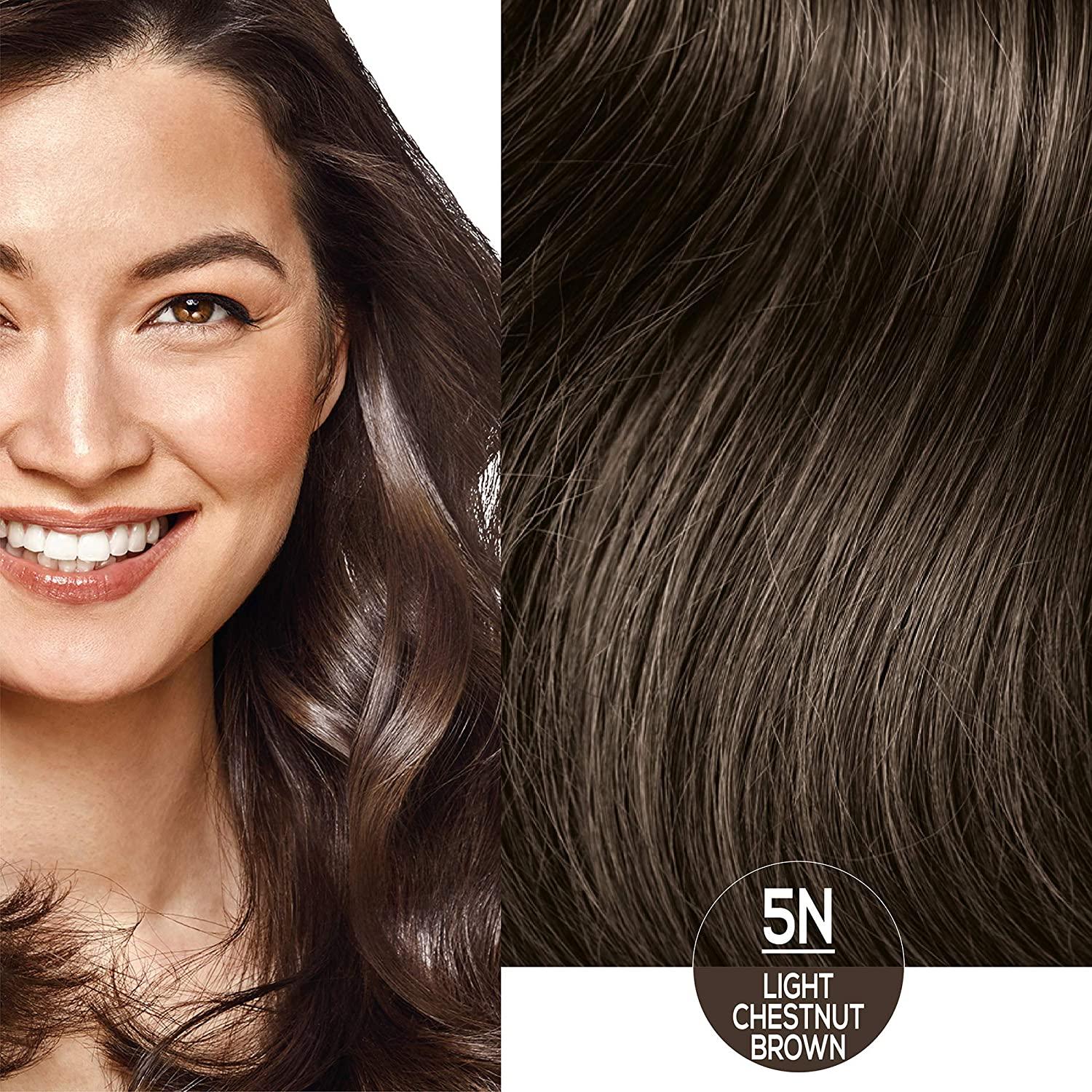 Naturtint 5N Light Chestnut Brown Permanent Hair Color - Ammonia Free, Vegan, Cruelty Free, 100% ...