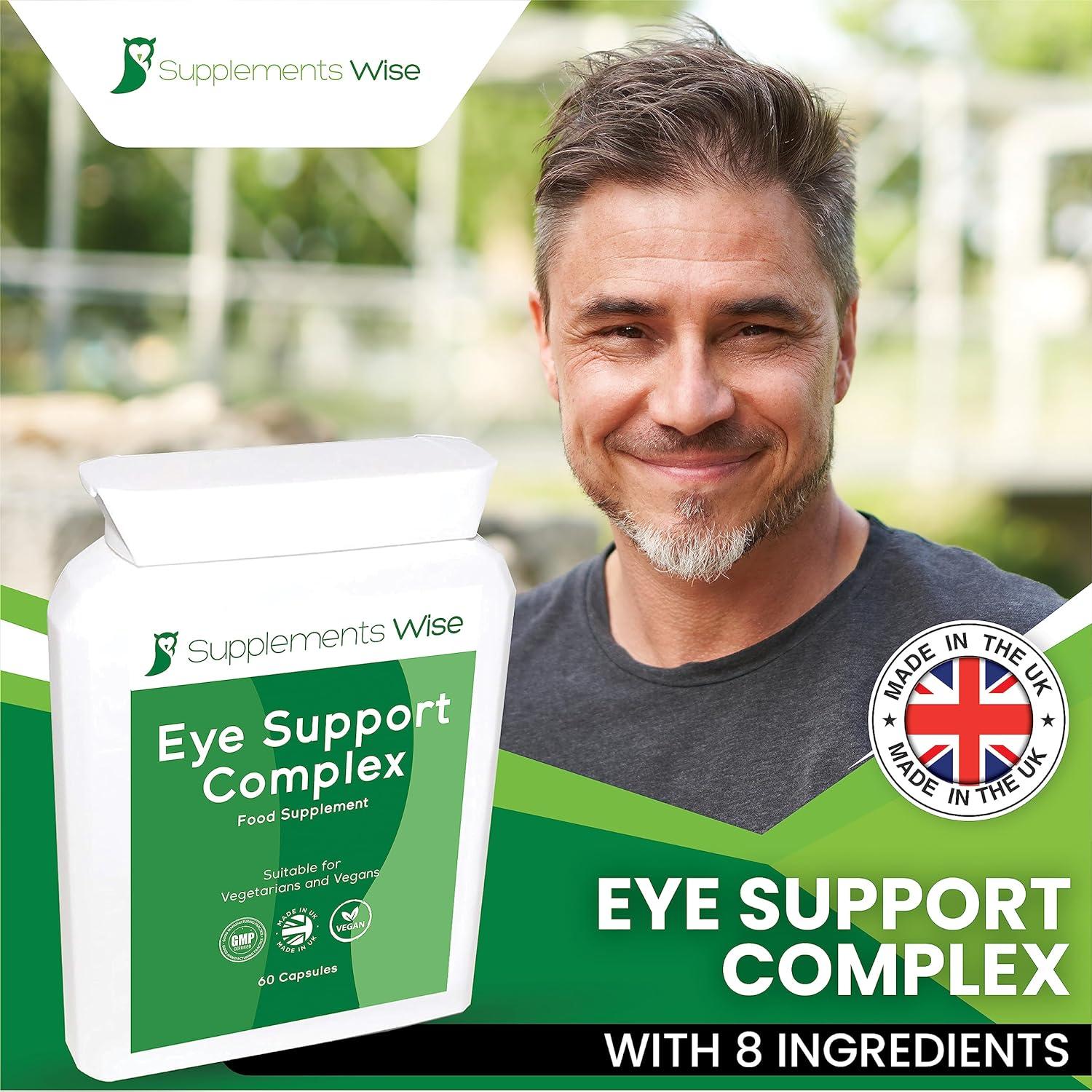 Natural Eye Complex: Eye Vitamins with Lutein and Zeaxanthin - 60 ...