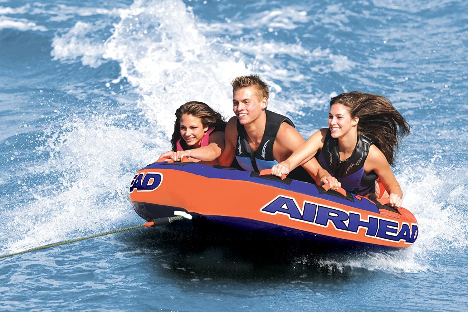 Airhead Slice Towable Tube for Boating - Multiple Sizes, 1-3 Rider ...