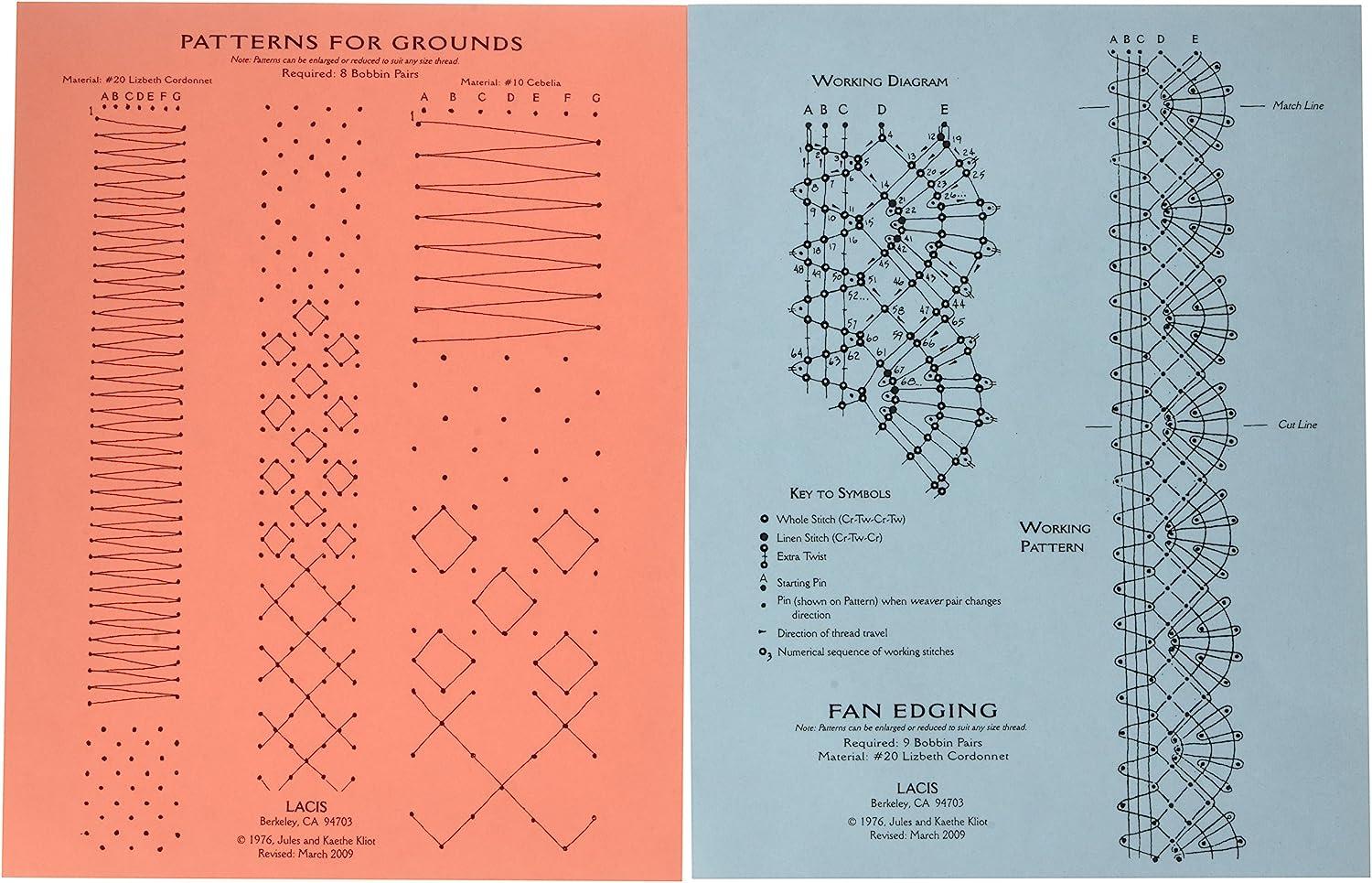 Lacis Bobbin Lace Kit - Complete Set for DIY Lace Making | Buy Now with ...