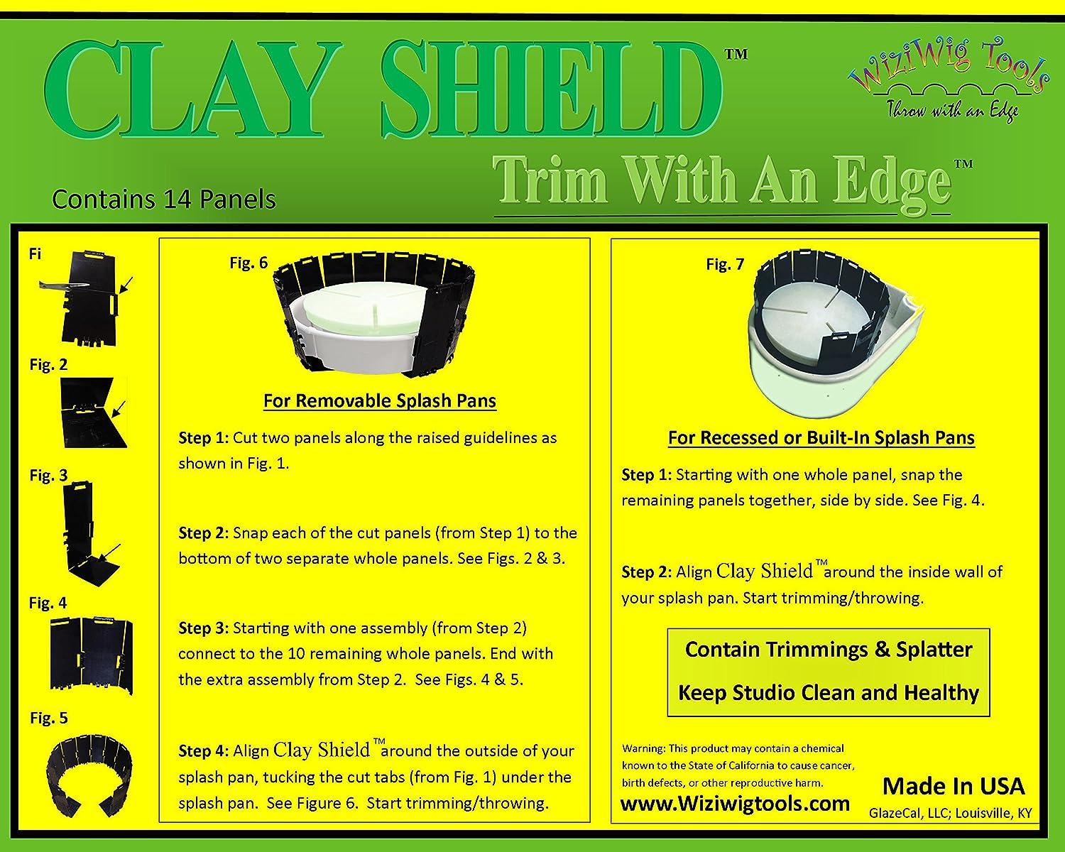 WiziWig Tools Clay Shield - Premium Clay Bar for Professional Car ...