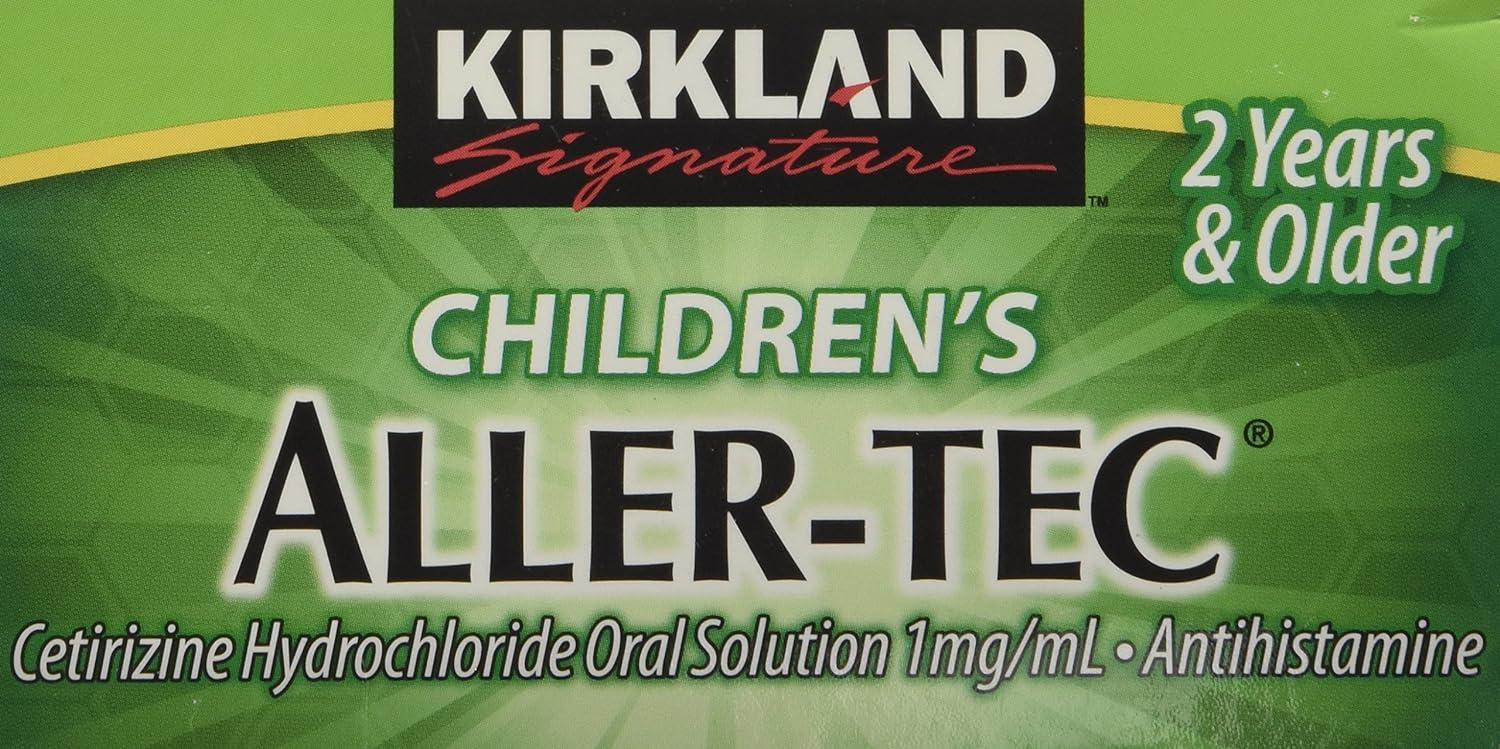 Kirkland Signature Children's Aller-Tec 16 Oz 2 Pack - Allergy Relief ...
