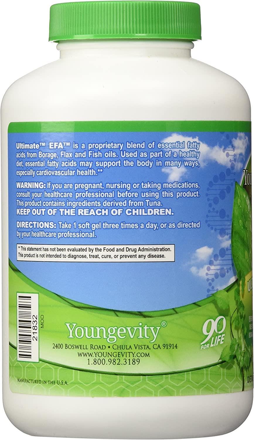 Ultimate EFA 180 Softgels - Essential Omega Fatty Acids Supplement ...