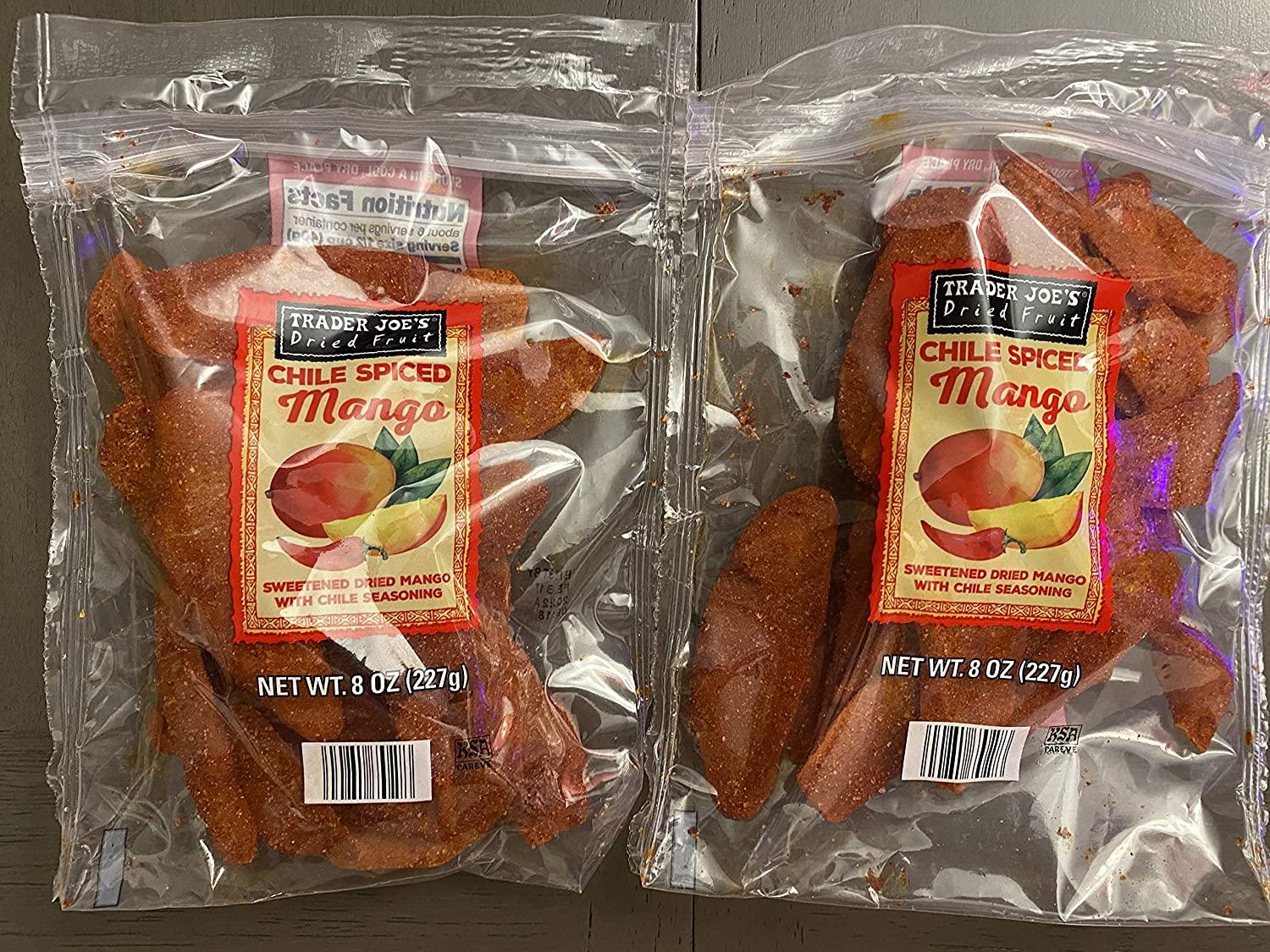 Trader Joe's Dried Chile Spiced Mango - 16 oz (2 x 8 oz bags) | Buy Now ...