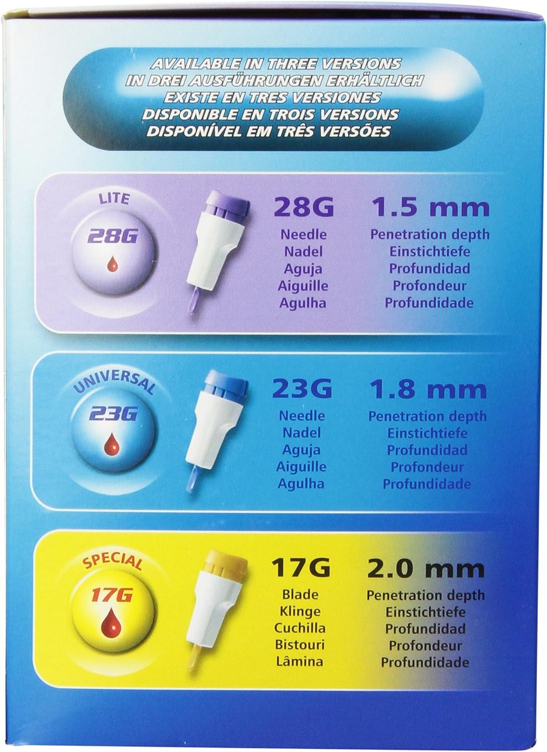 Acti-Lance Lite 200 Count Single Use Lancets | Easy and Convenient Blood Sampling | Buy Now with ...