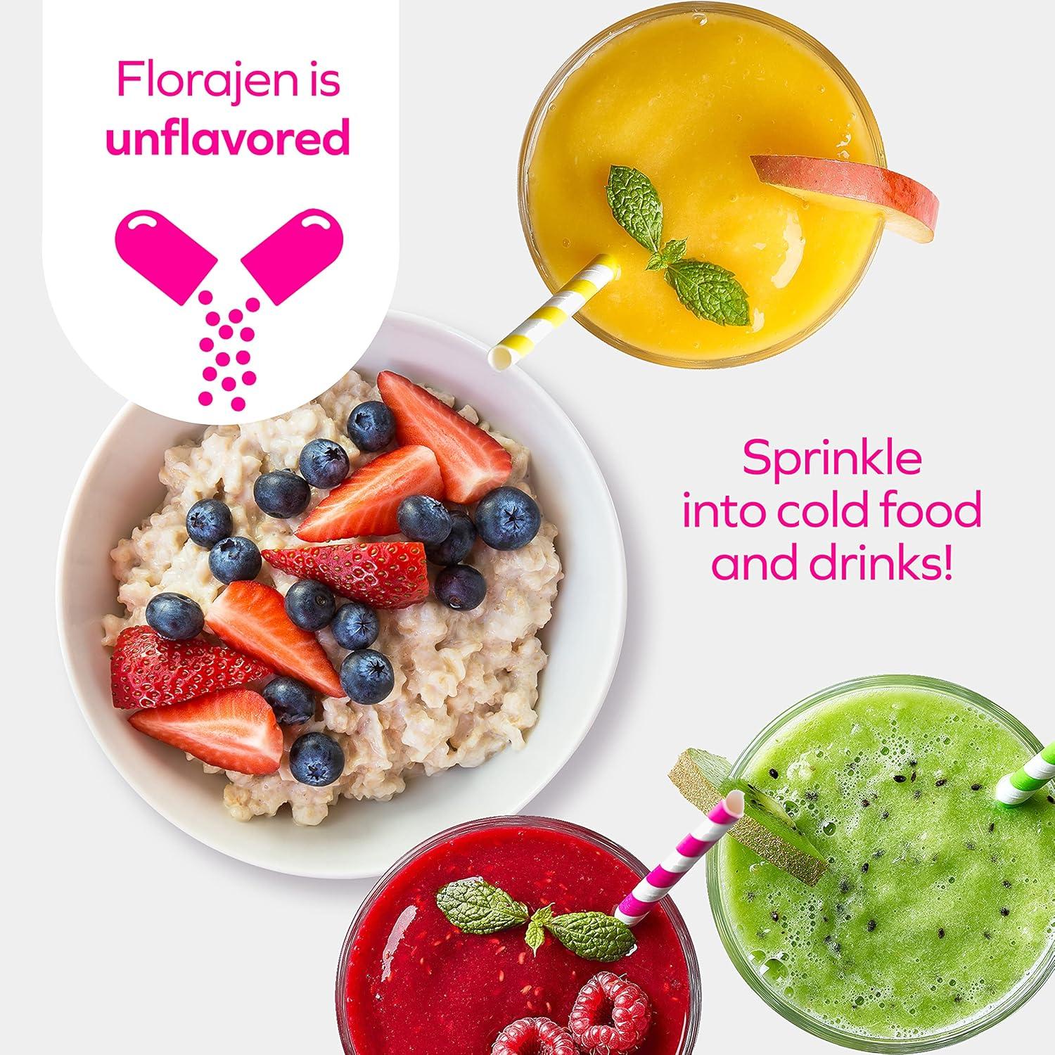 Buy Florajen Refrigerated Probiotics for Kids | Relieve Gas Bloating ...
