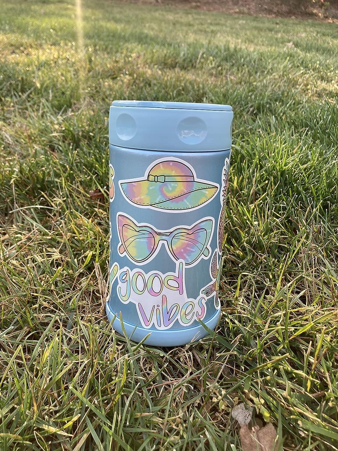 50 Pcs Pastel Tie Dye Waterproof Stickers for Kids - Vinyl Sticker ...