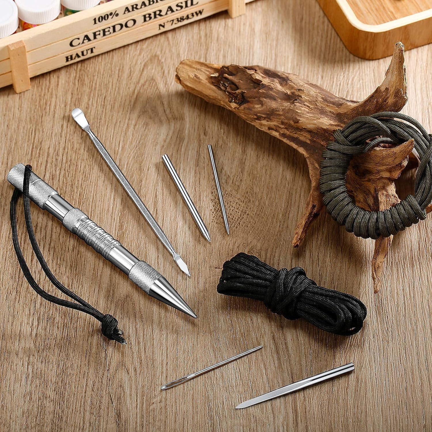 Stainless Steel FID Set Paracord Stitching Set Paracord FID Marlinspike ...