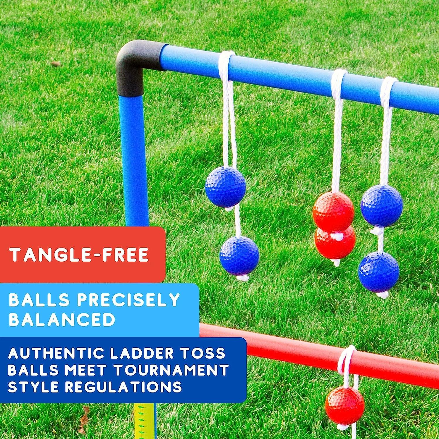 Four Brothers Tournament Size Ladder Toss Replacement Bolas - Safety ...