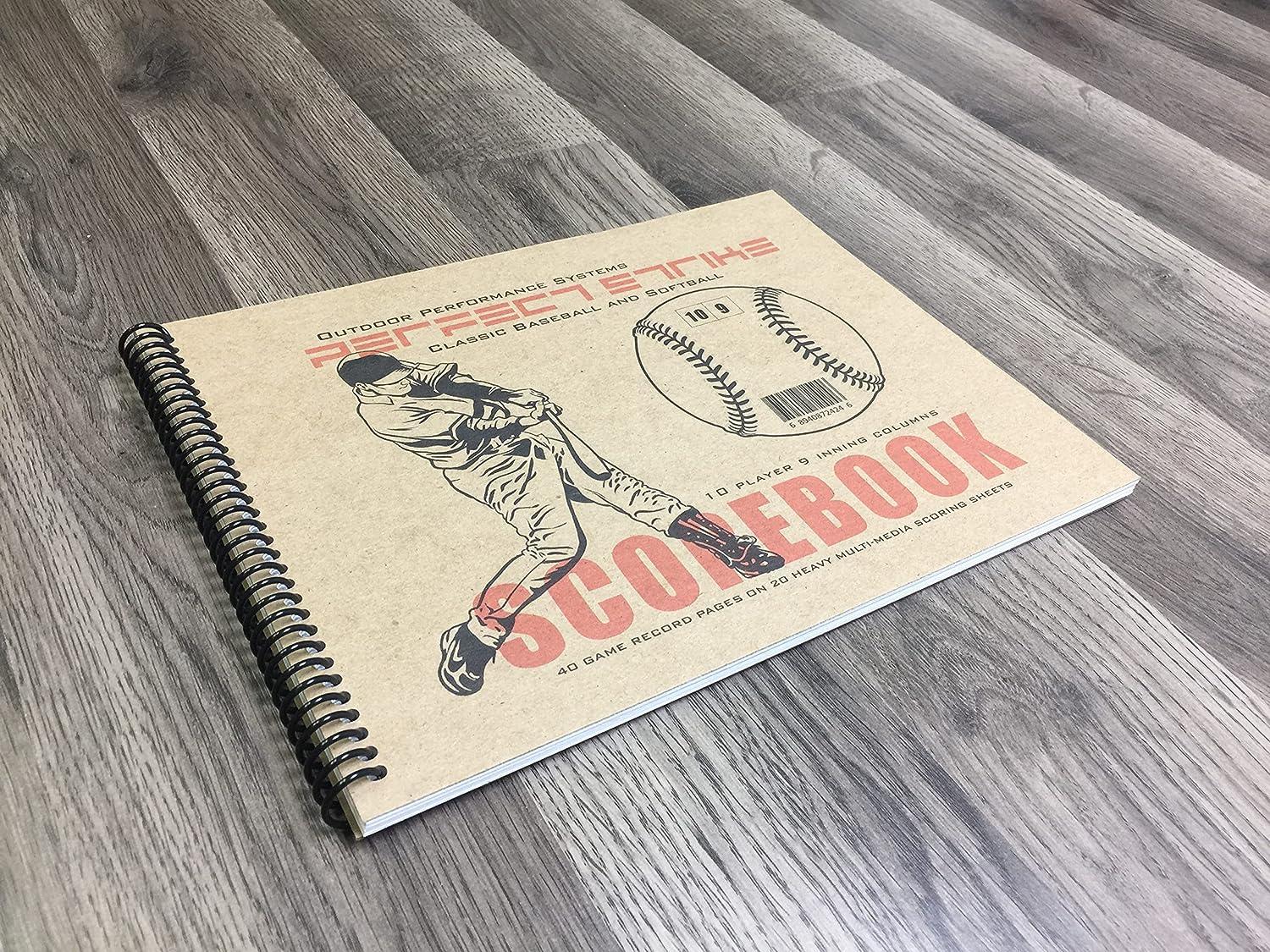 Perfect Strike Baseball Scorebook with Rules and Scoring Instructions ...