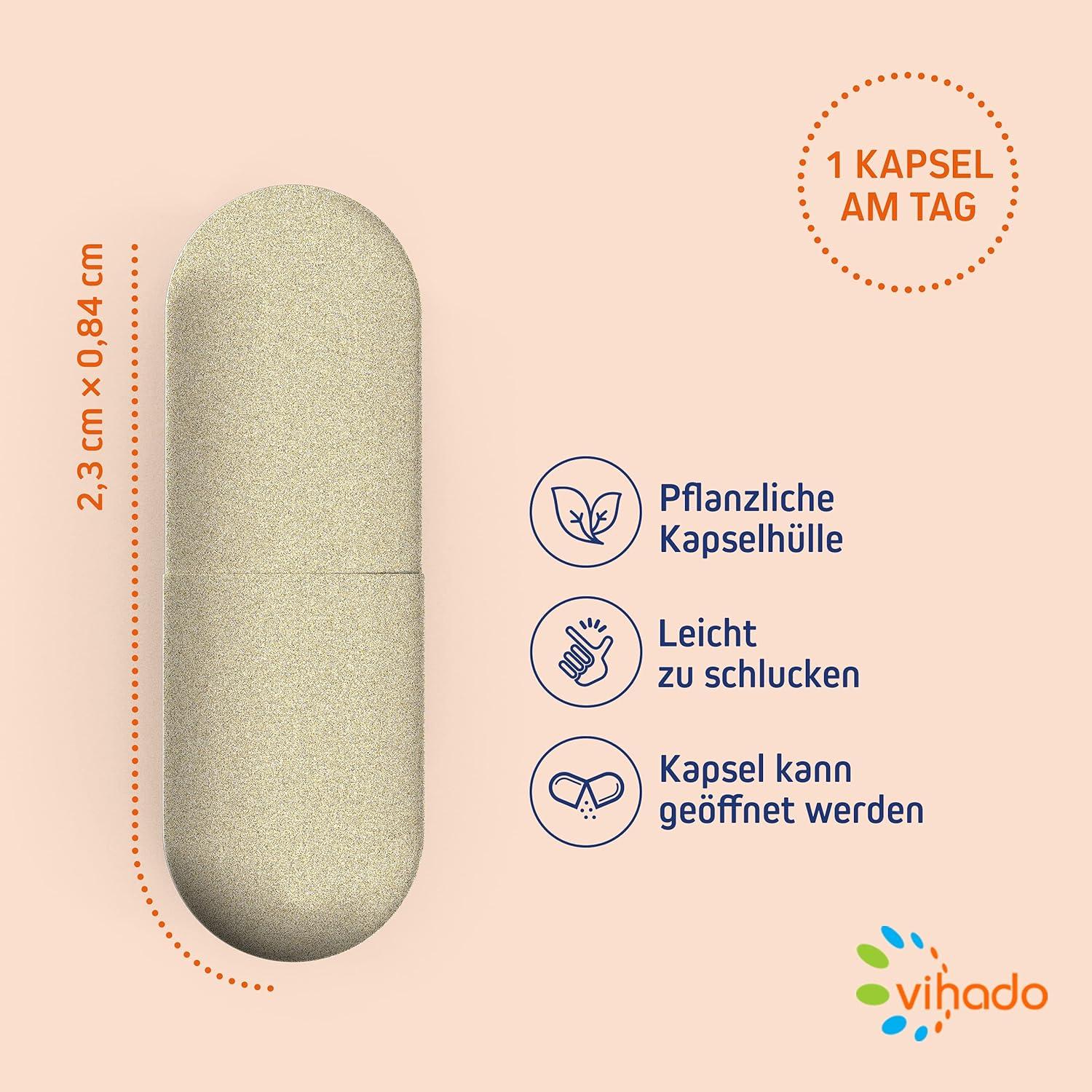 Vihado Multivitamin & Multimineral Complex - 26 High-Dose Vitamins ...