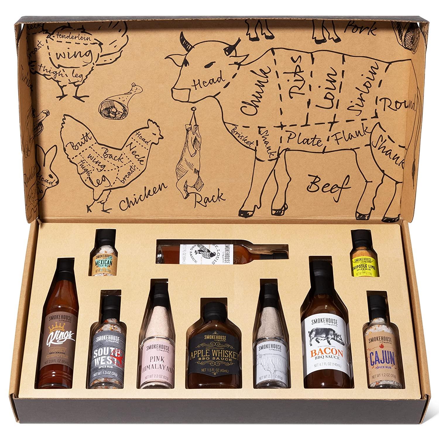 Smokehouse by Thoughtfully Ultimate BBQ Sampler Set - Vegan ...