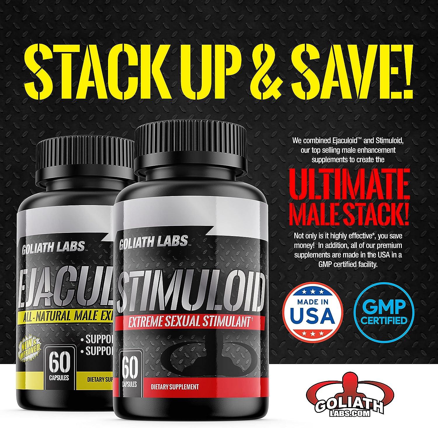 Goliath Labs Male Support Formula - Natural & Safe 120 Capsules | Buy ...