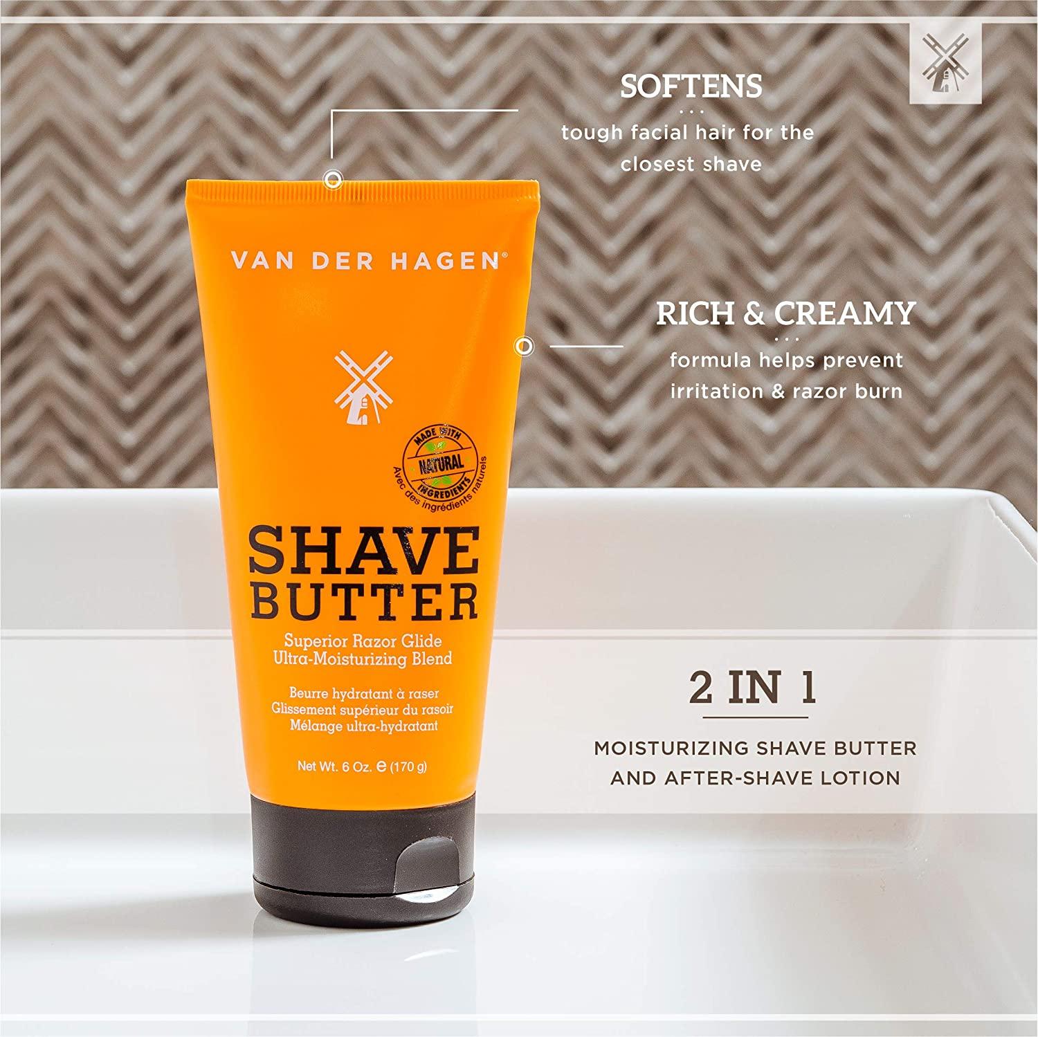 Van Der Hagen Shave Butter Mango - 6 oz - Smoothest Shave Experience ...