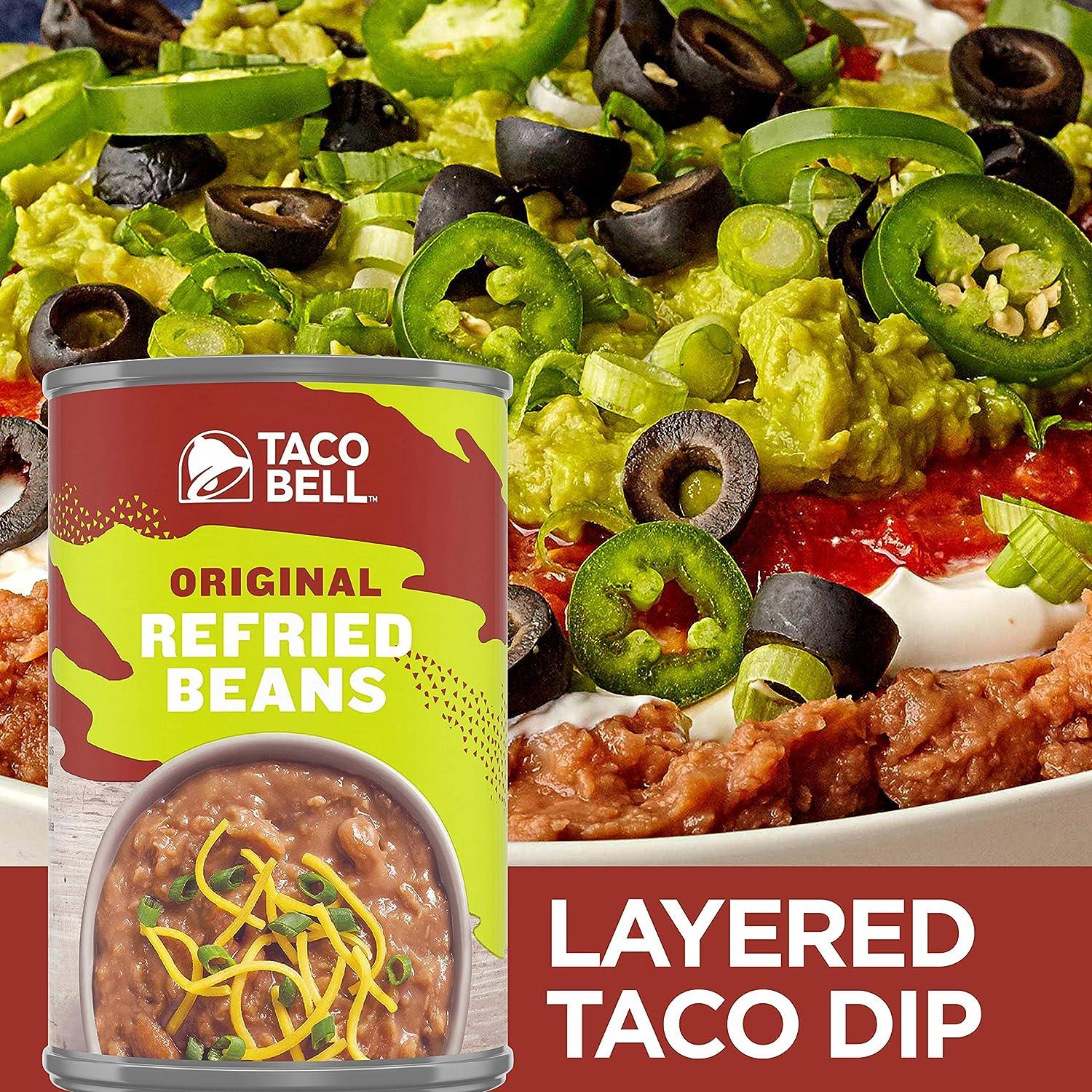 Taco Bell Fat Free Refried Beans - 16oz Can | Buy Online | Buy Now with ...